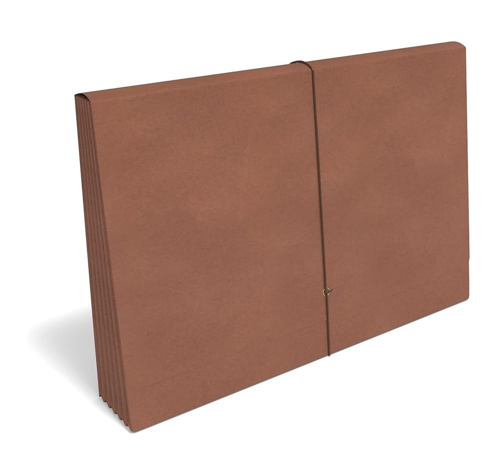 Expandable File Wallet, Legal Size (10-Pack), 5.25" Expansion - Brown ...