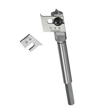 Expansive Flat Wood Boring Drill Bit Set 22 -76mm Adjustable Spade Bit ...