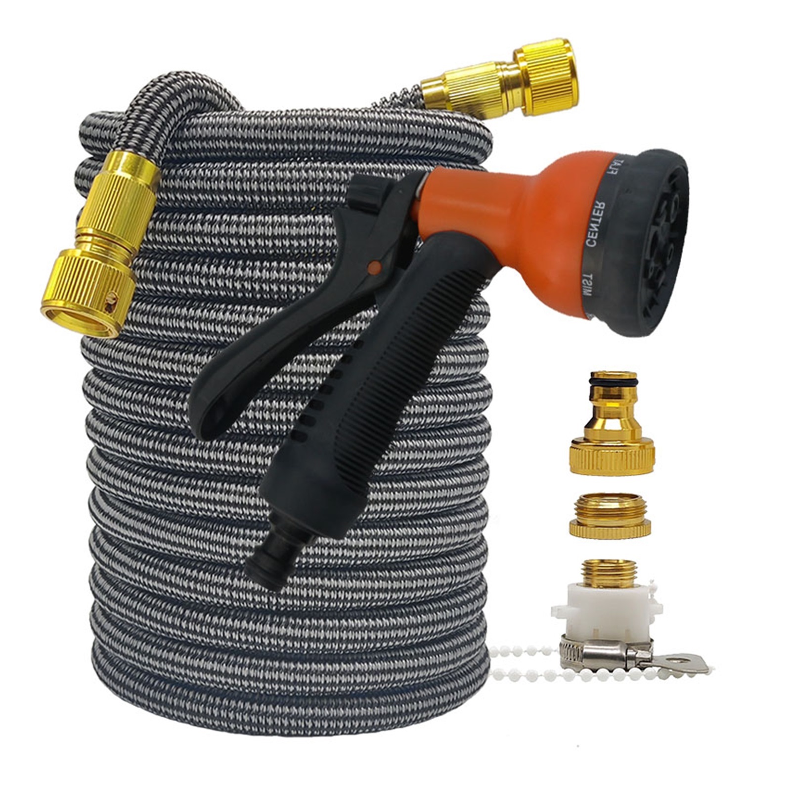 Expandable Flexible Stripes Pipe High Pressure Double Metal Connector ...