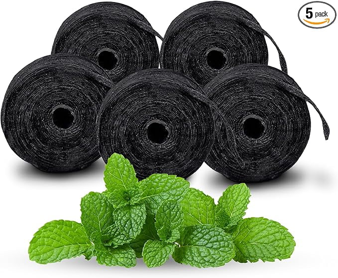 Expandable Floss Treated with Activated Charcoal, Xylitol, Natural Plant Based Wax, Refreshing ...