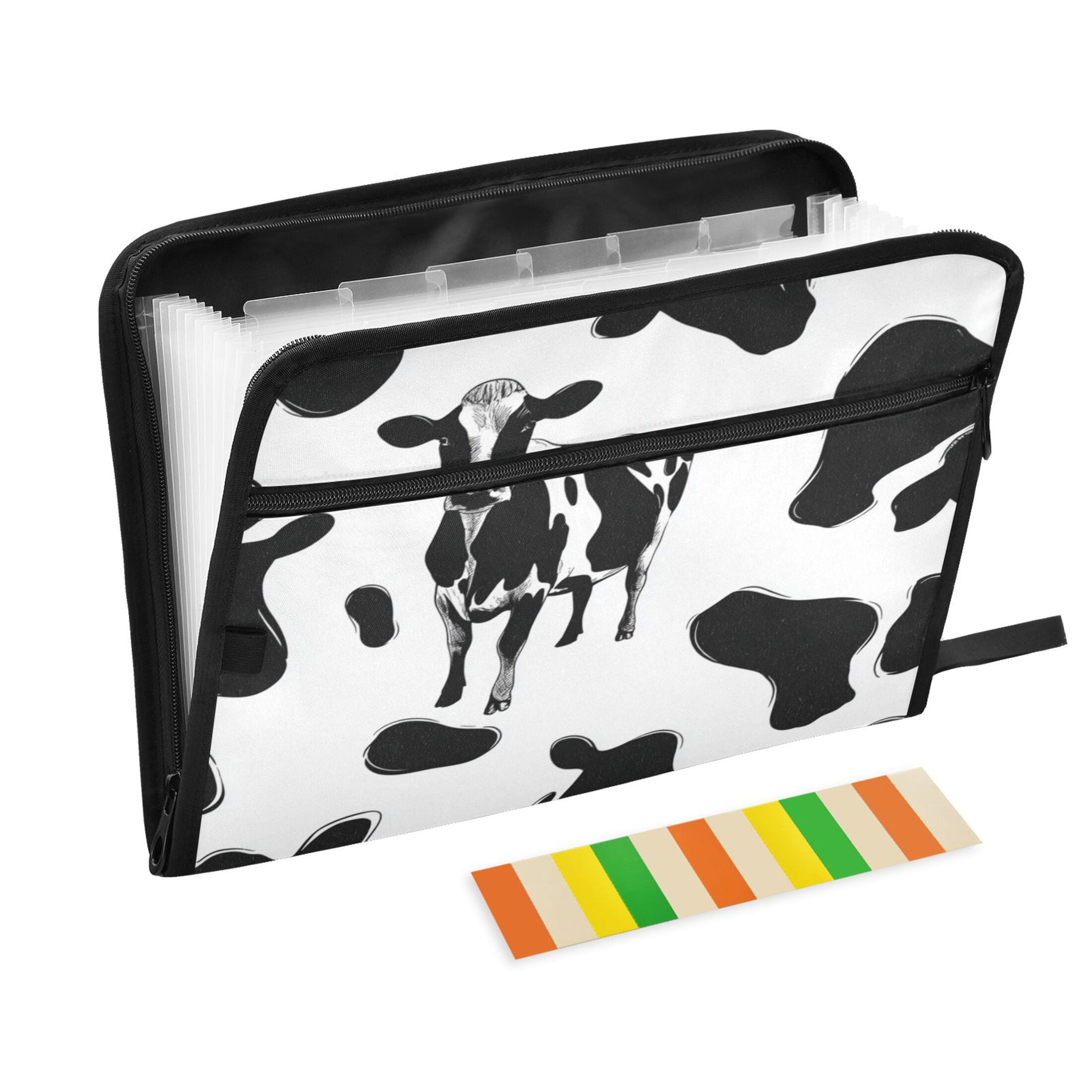 Expandable Folder with Colored Tabs, Desktop Folding Folder for ...