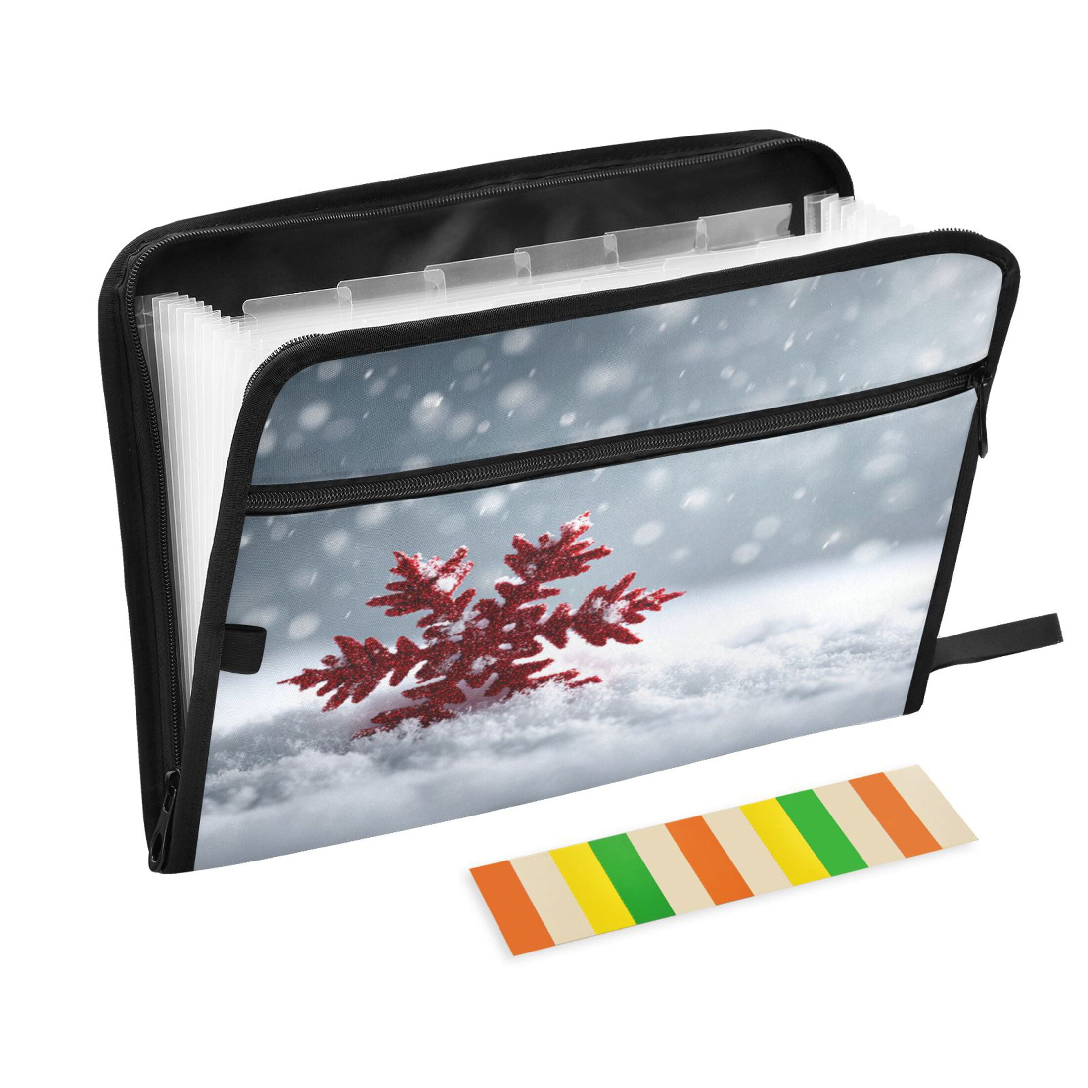 Expandable Folder with Colored Tabs, Desktop Folding Folder for ...