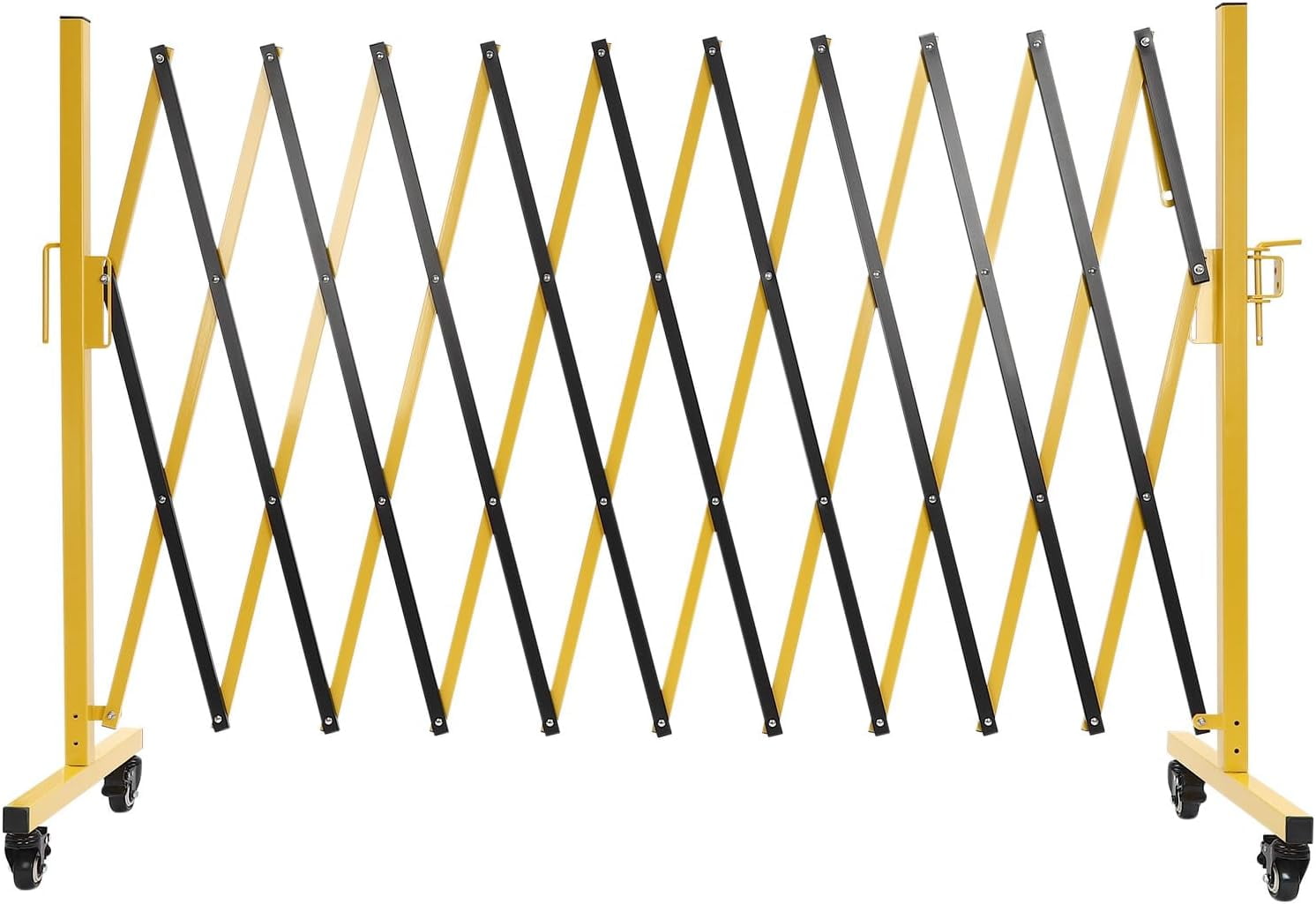 Expandable Folding Security Gate Mobile Barrier Gate Adjustable Traffic ...