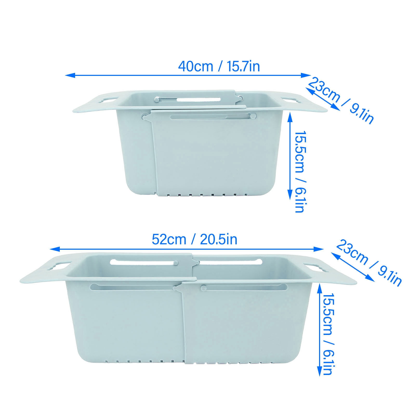 Expandable Freezer Basket Organizer, Adjustable Divider For Deep ...