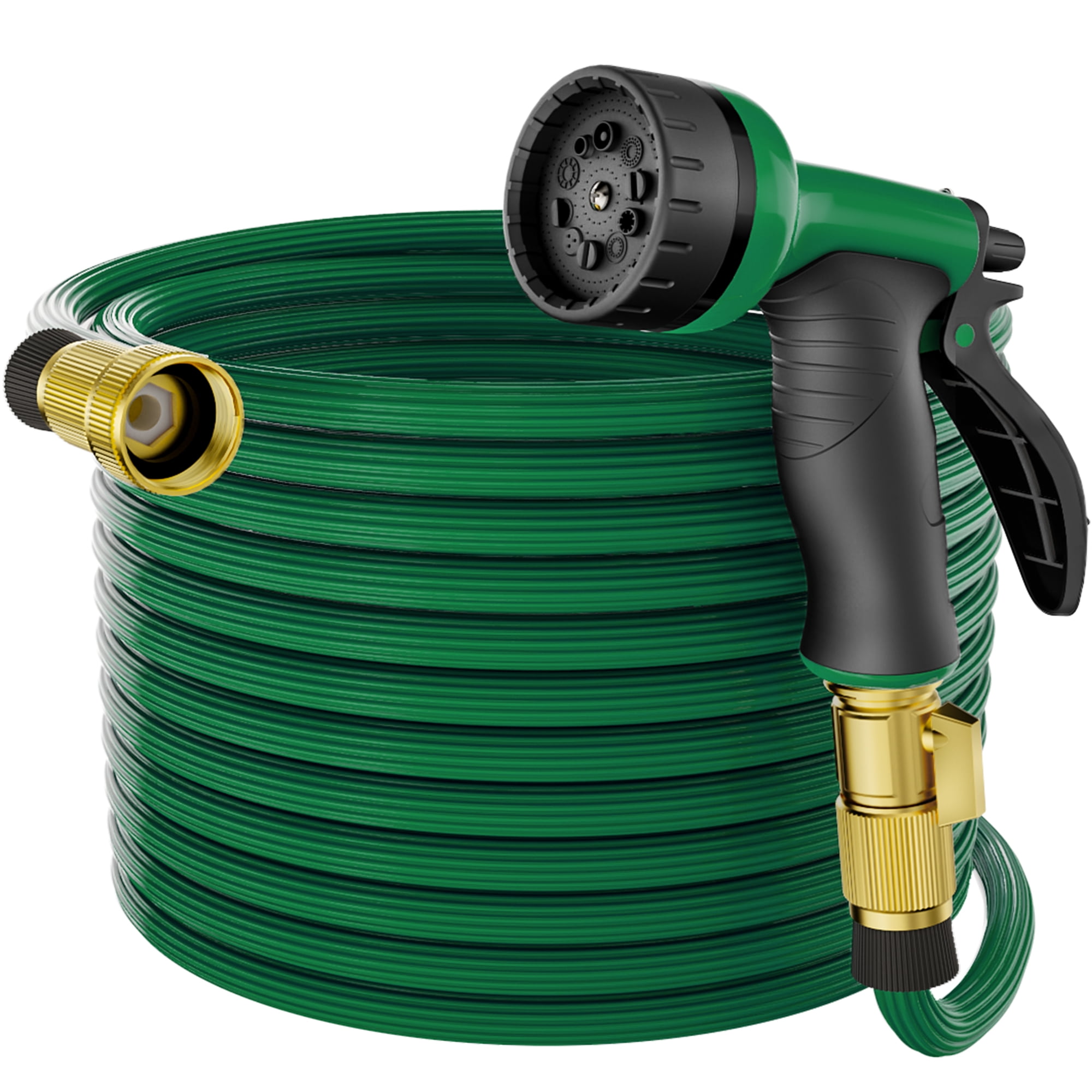 Lightweight Non-Kink 100ft Expandable Garden Hose, Flexible Water Hoses ...