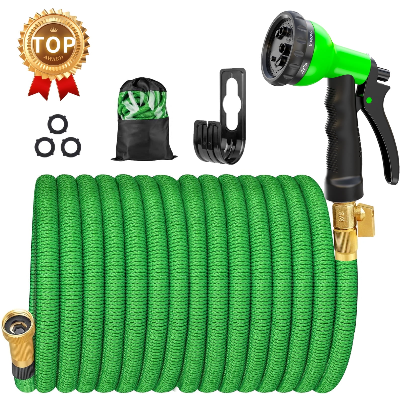 SUNDAN Expandable Garden Hose 50ft No Kink Flexible Water Hoses for ...
