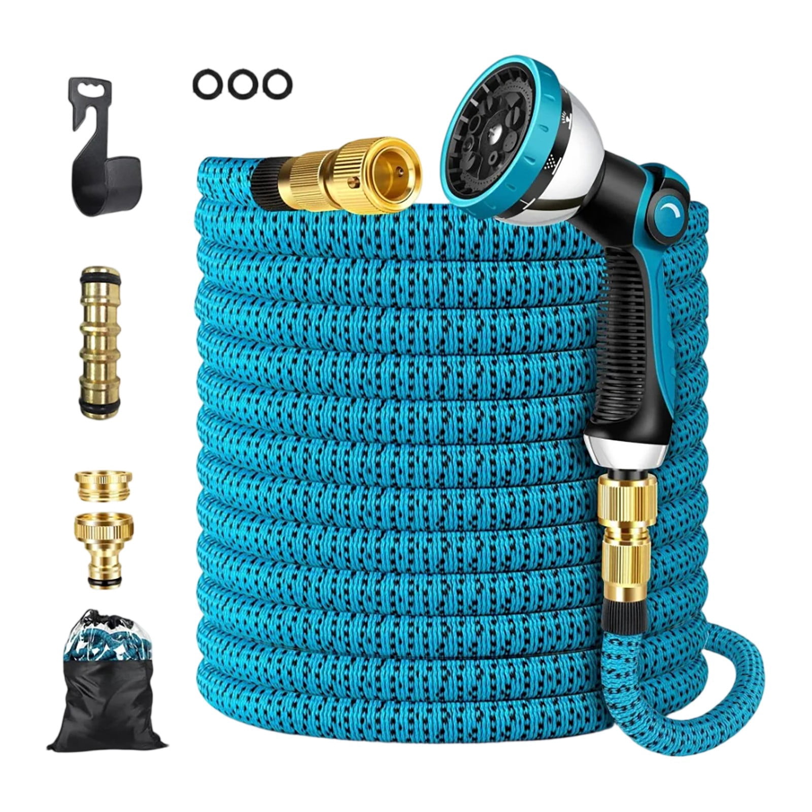 Expandable Garden Hose American standard 125 ft with 10 Function Spray ...