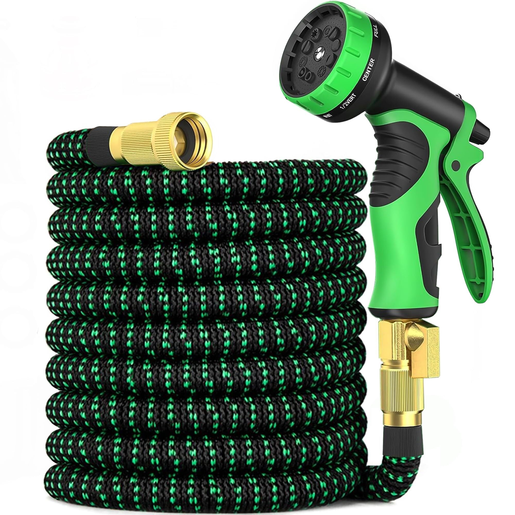 Expandable Garden Hose25-150 ft with 10 Function Nozzle Sprayer ...