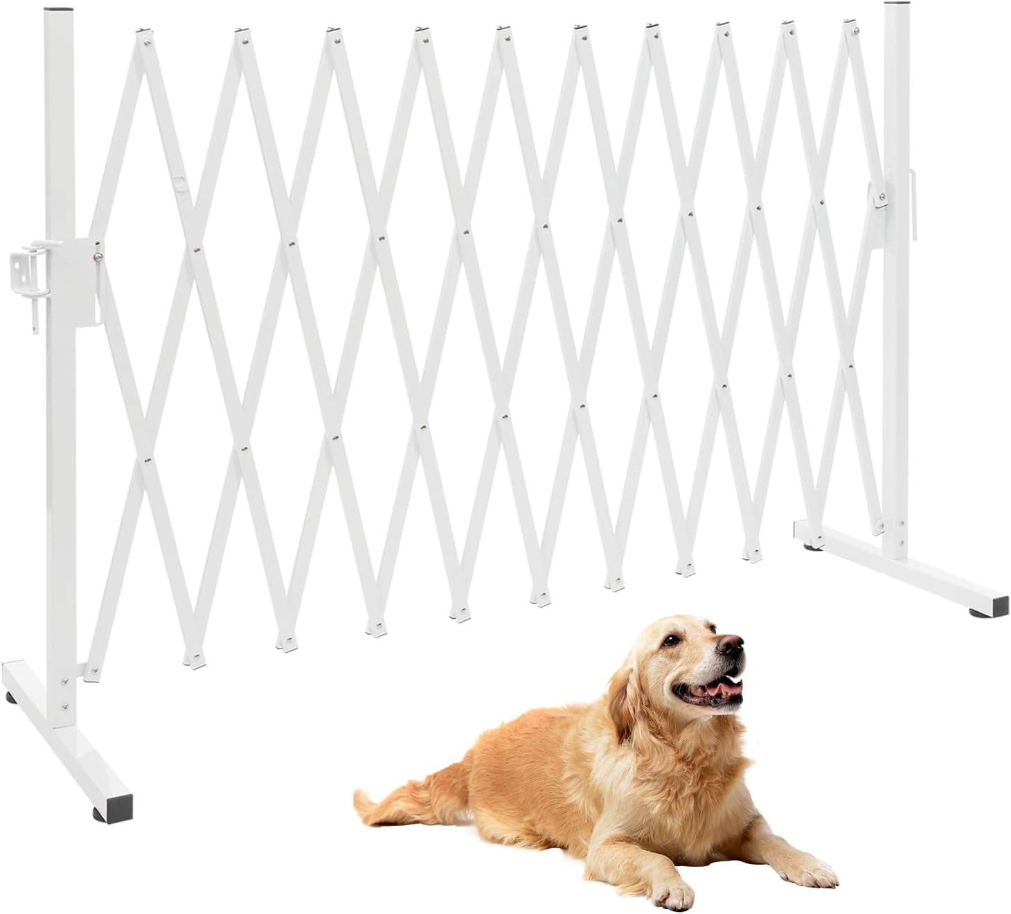 Expandable Gate Metal Folding Security Gate, Safety Barrier Gate Single ...