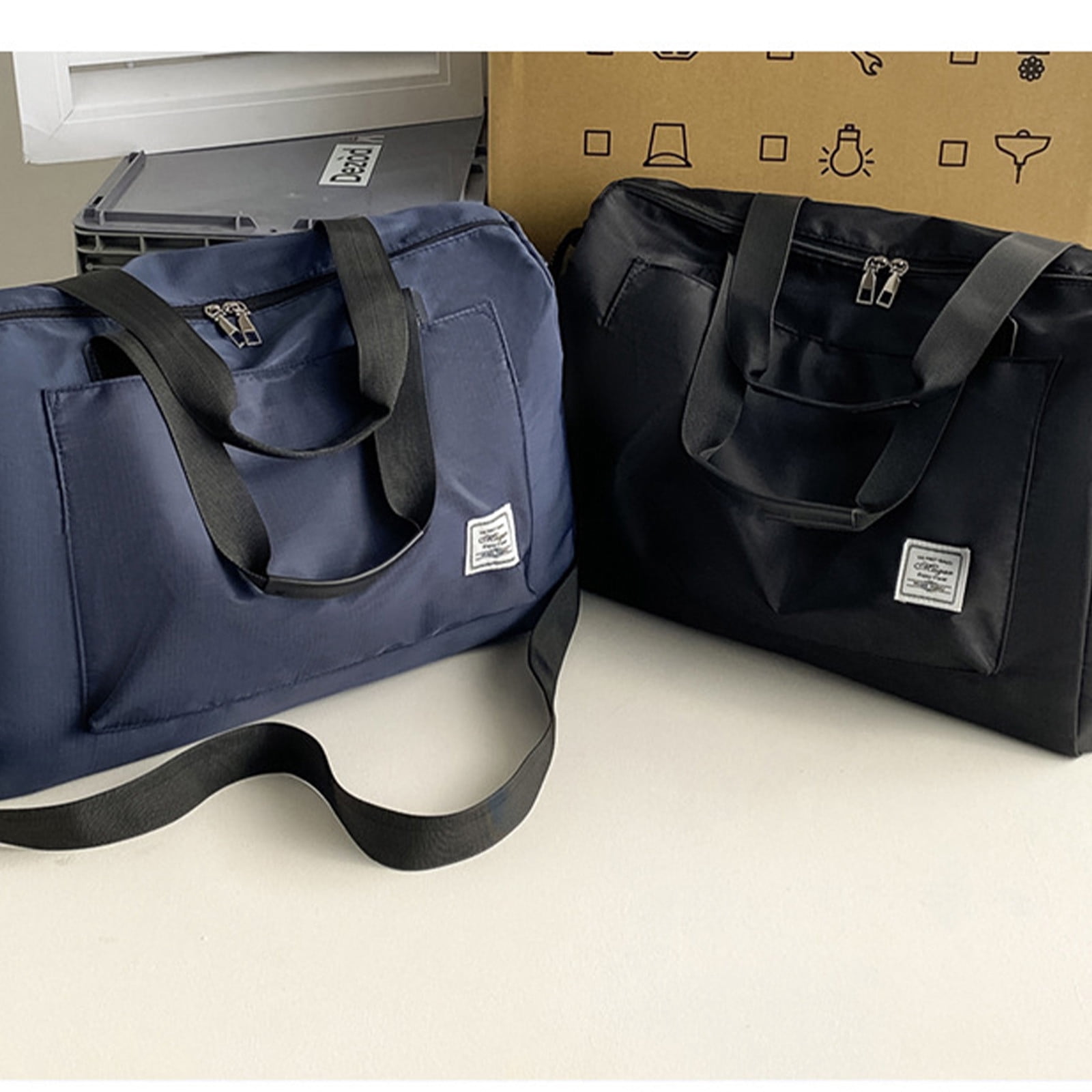 Expandable Gym Duffle Bag, Large 25-35l Capacity Sports & Travel Bag ...