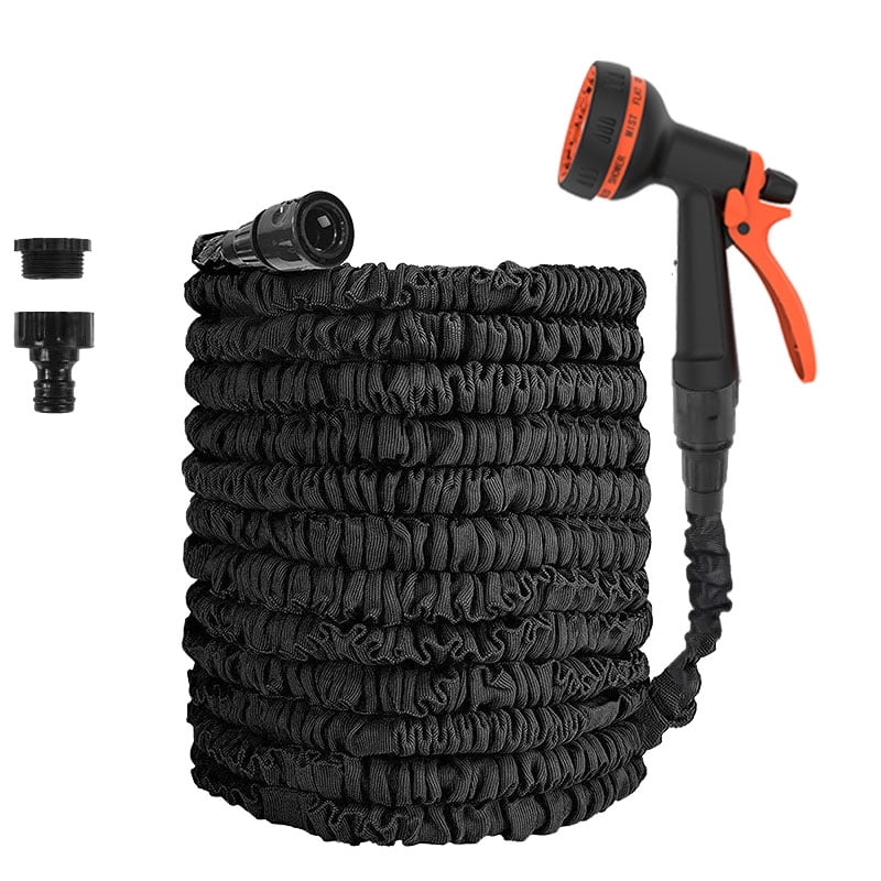 Expandable Hose - High Pressure Car Wash & Garden Watering Hose with 8 ...