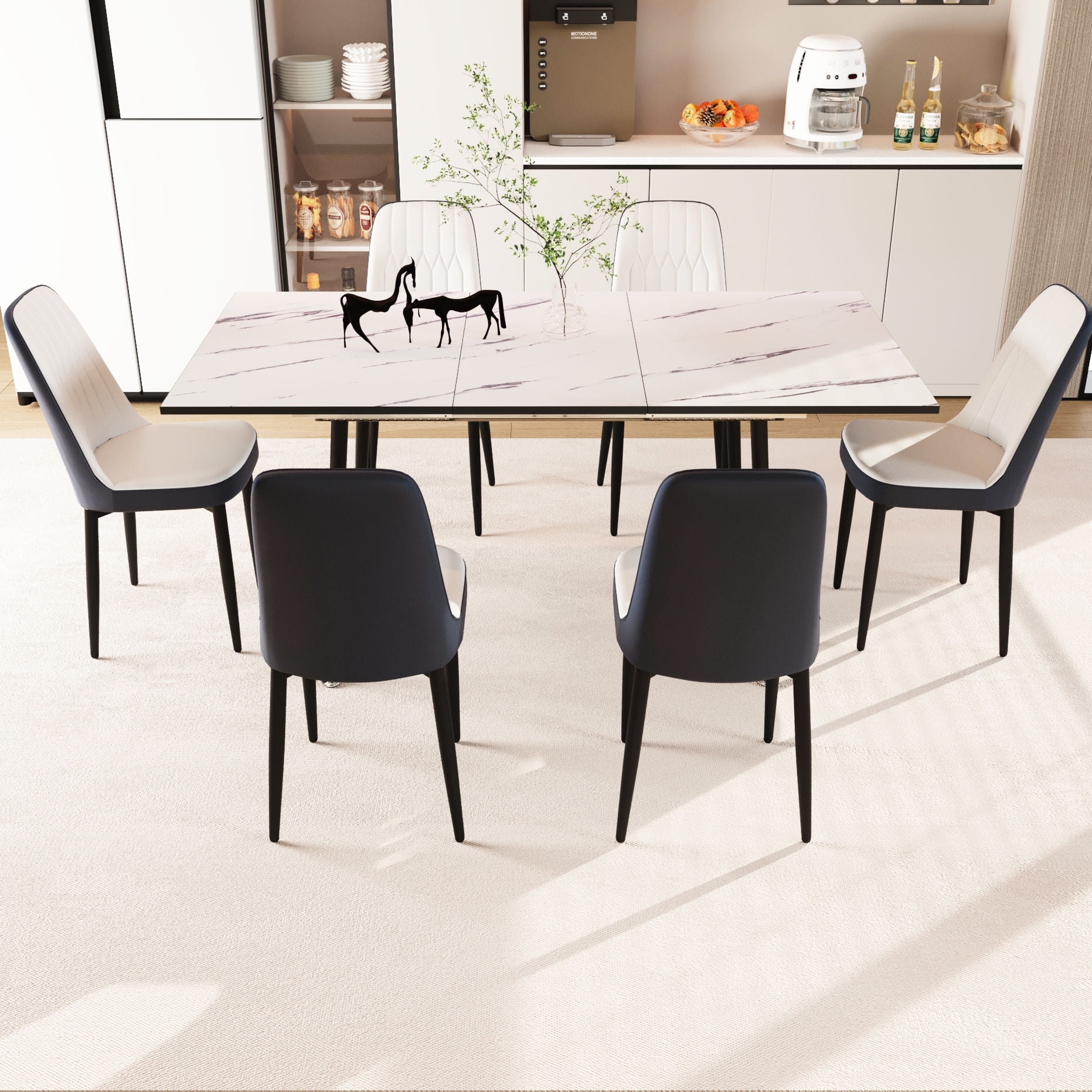 Expandable Kitchen Dining Set | Adaptable for Different Occasions ...