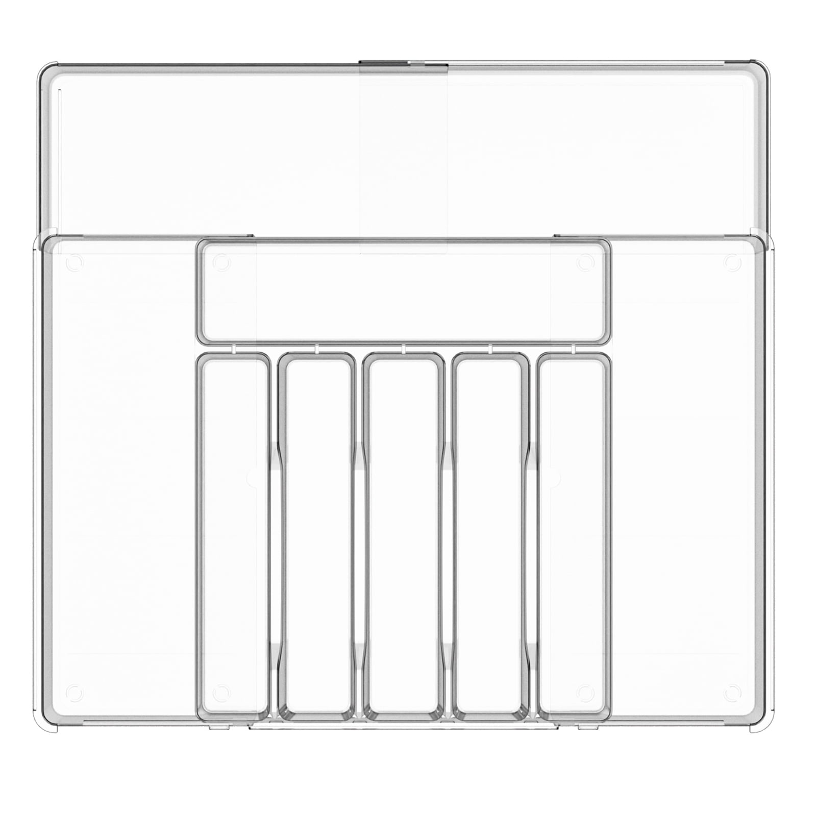 Expandable Kitchen Drawer Organizer | Adjustable Cutlery Storage Drawer ...