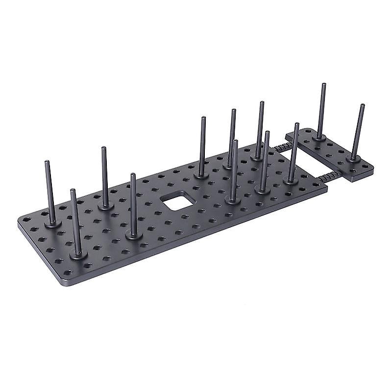 Expandable Kitchen Drawer Organizer Peg Board with Bottom Anti Slip Pad ...