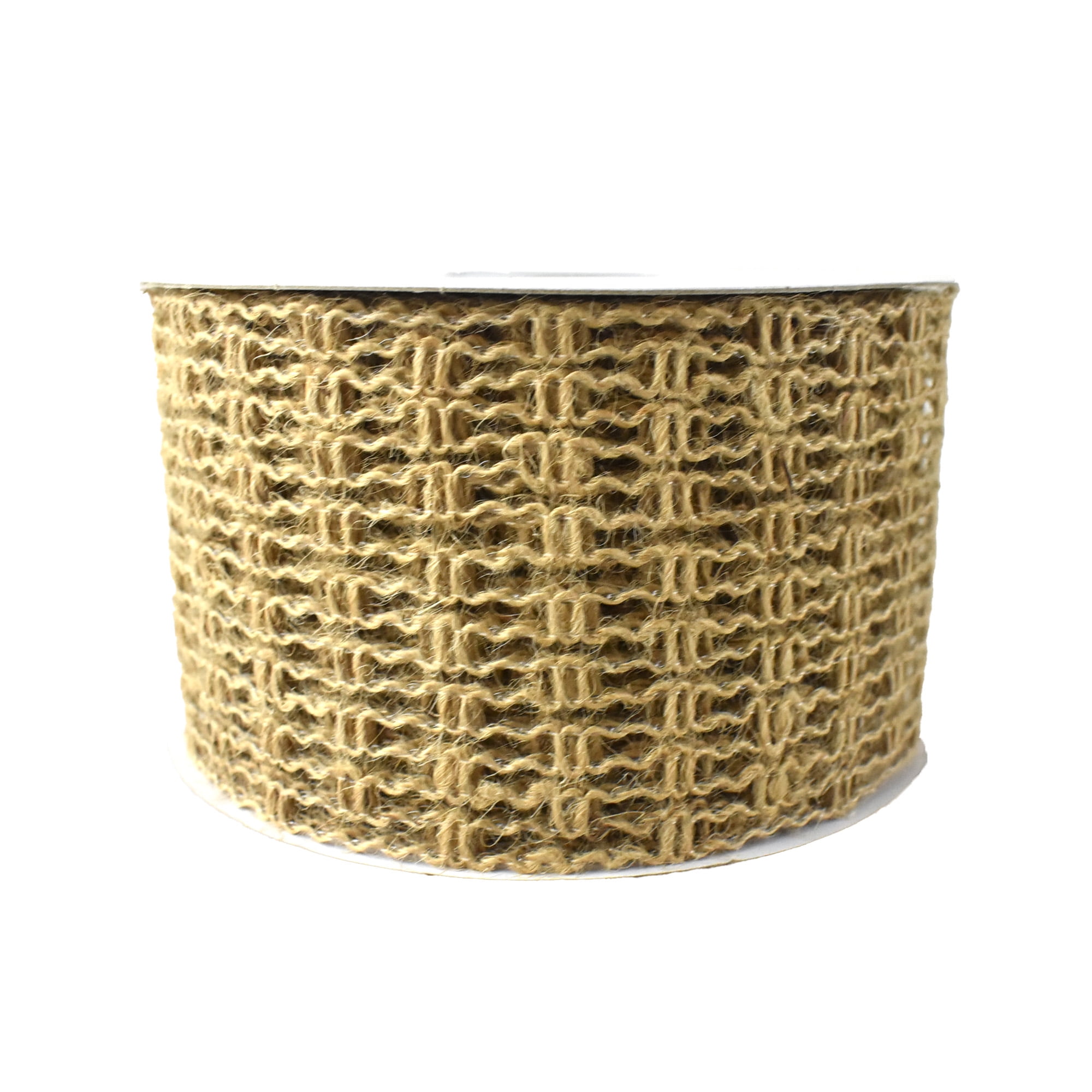 Expandable Natural Jute Wired Ribbon, 2-1/2-Inch, 10-Yard - Walmart.com