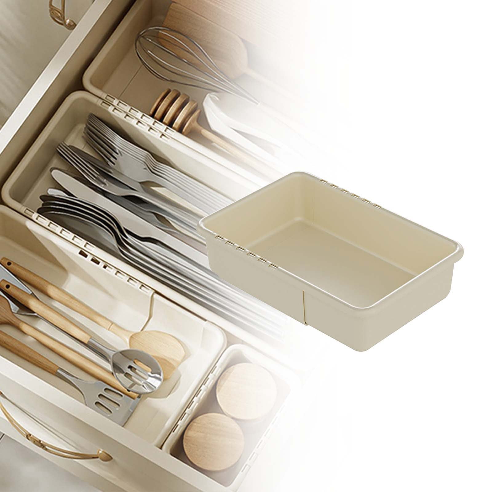 Expandable Organizing Storage for Kitchen Utensils Cutlery and Drawer ...