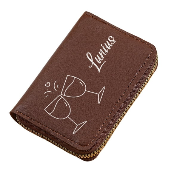 Expandable PU Wallet Portable Accordion Styles Multi Card Case With ...