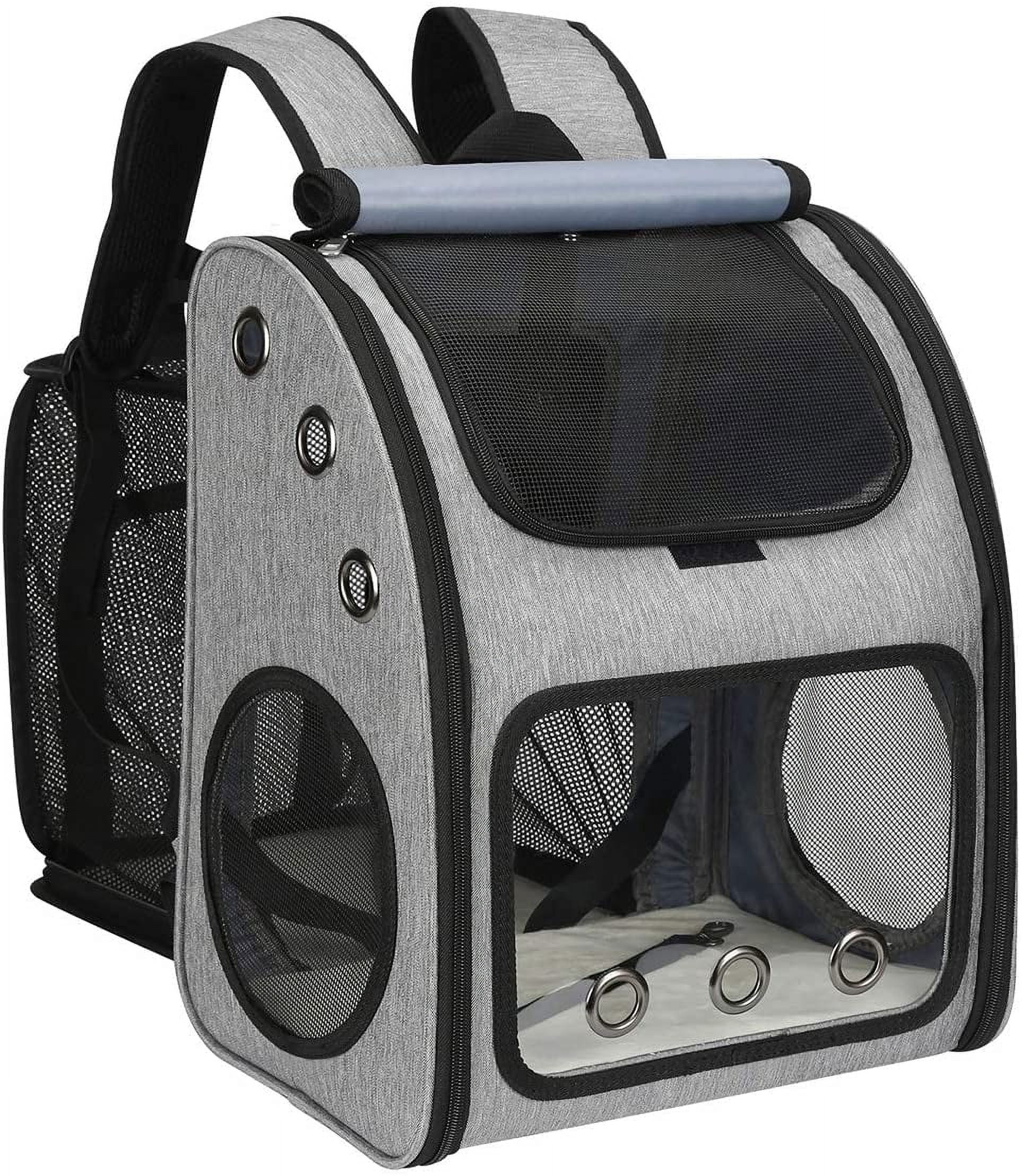 Expandable Pet Carrier Backpack for Cats, Dogs and Small Animals ...