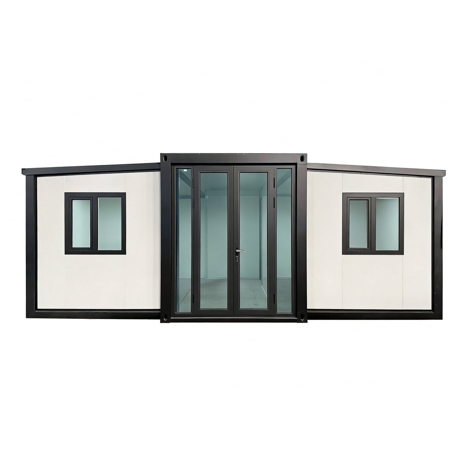Expandable Prefab Home 19ft x 20ft Portable Tiny Home with Insulated ...