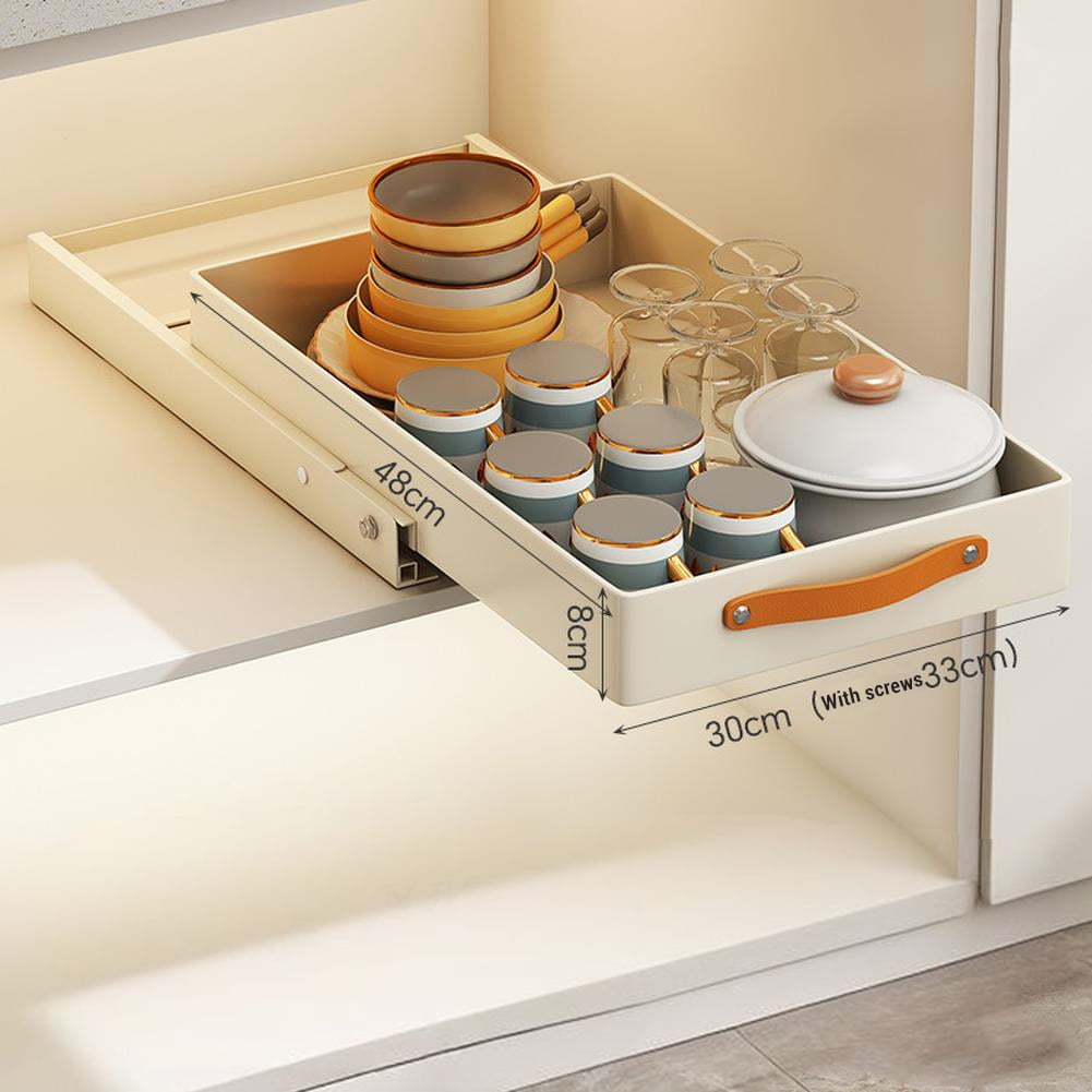 Expandable Pull Out Cabinet Drawer Organizer, Under Sink Organizer ...