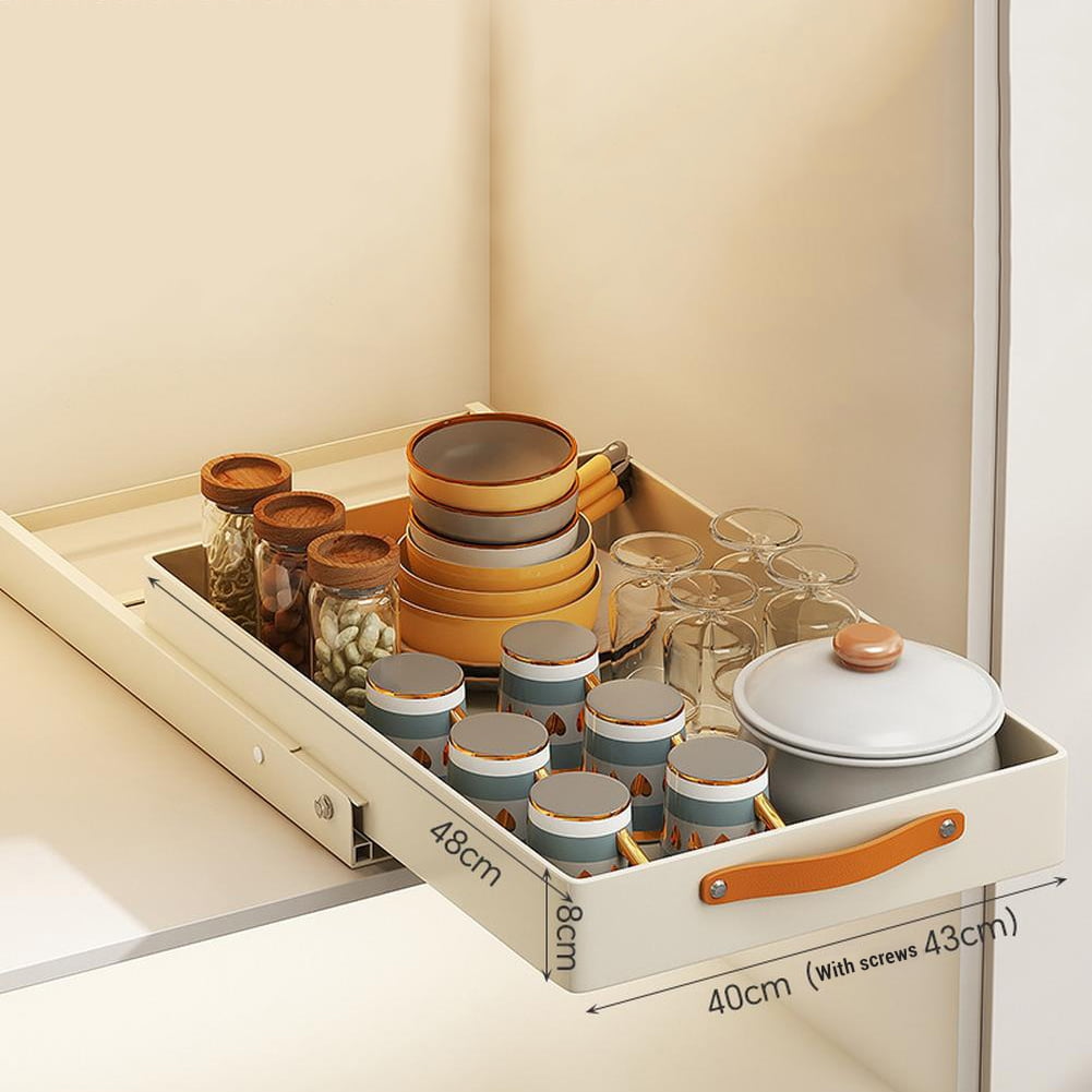 Expandable Pull Out Cabinet Drawer Organizer, Under Sink Organizer ...