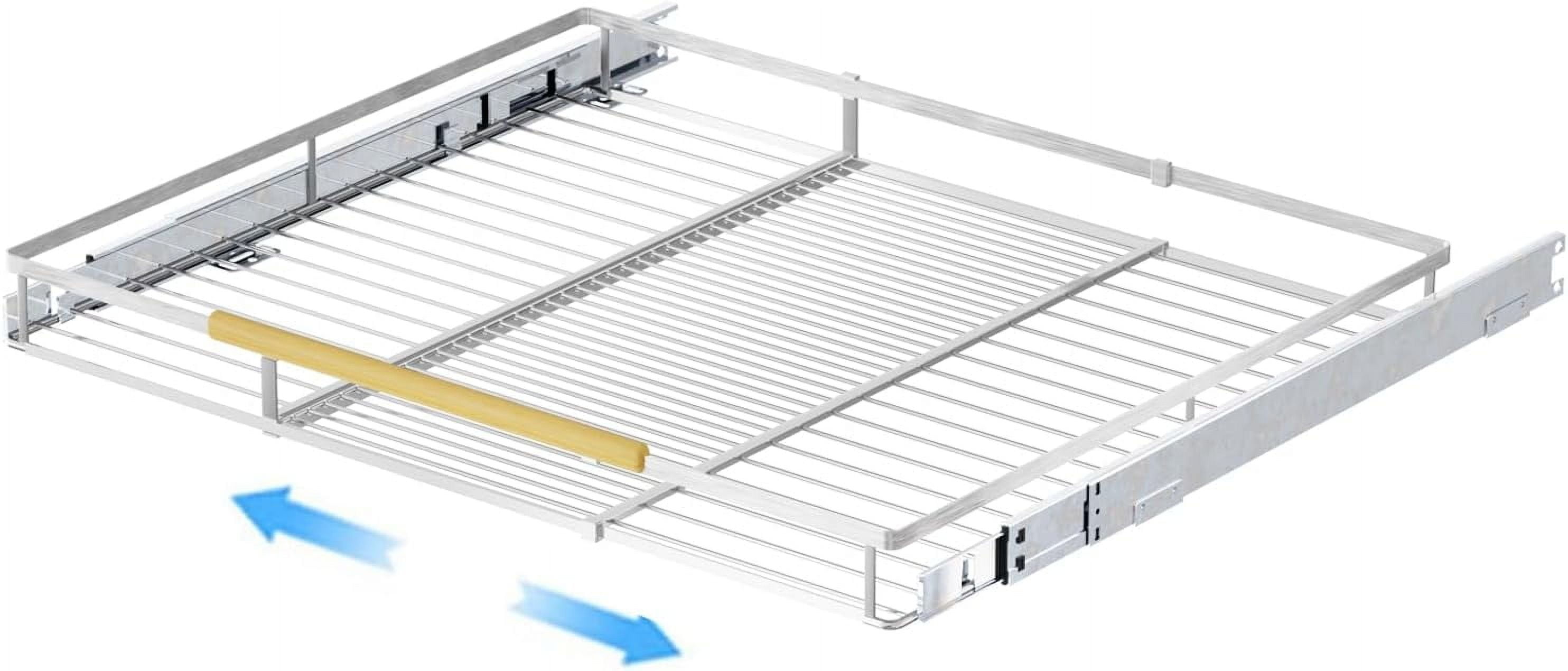 Expandable Pull-Out Sliding Drawers for Cabinets, Heavy Duty Slide-Out ...