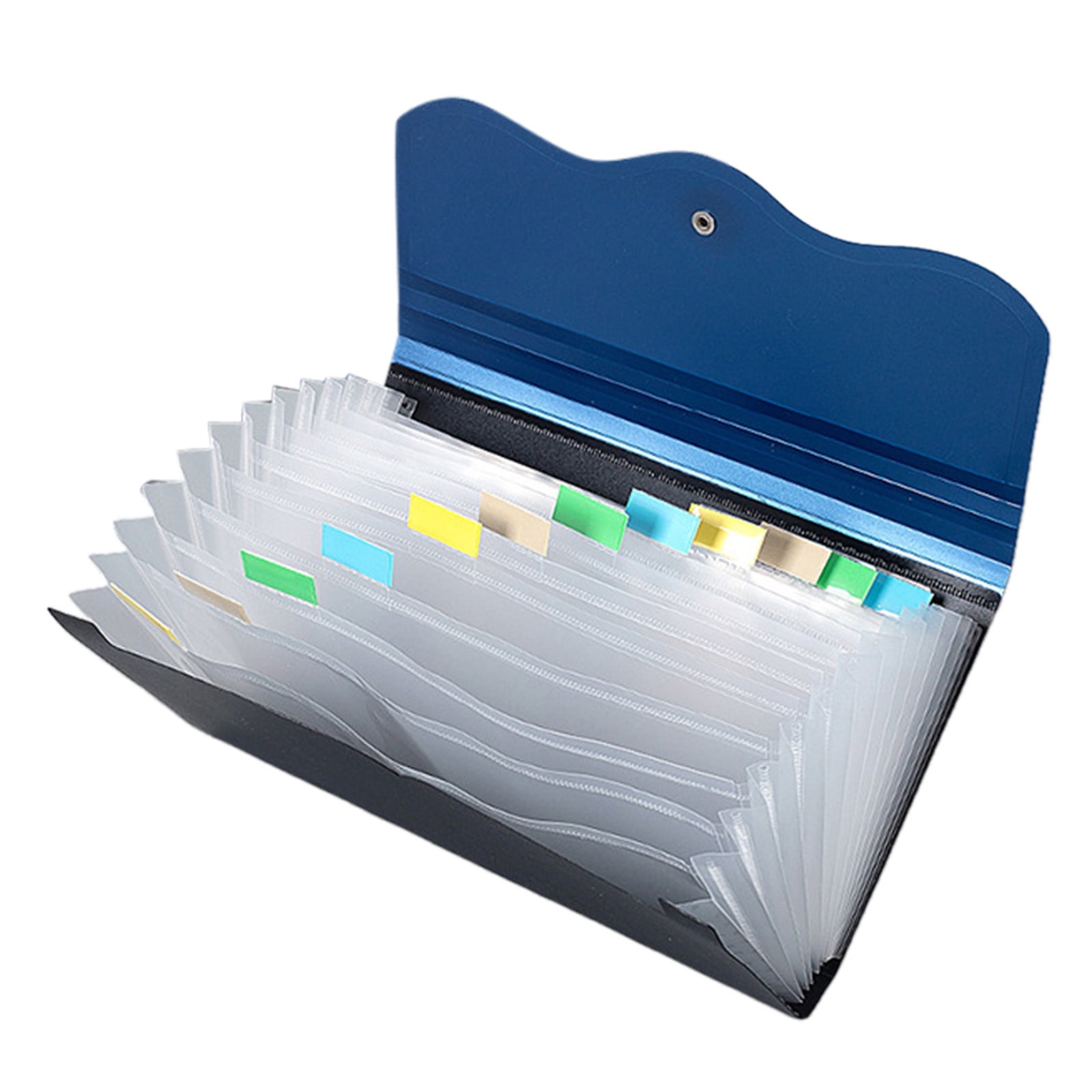 Expandable Receipt Folder B5 Accordion Folder Document Organizer Case ...