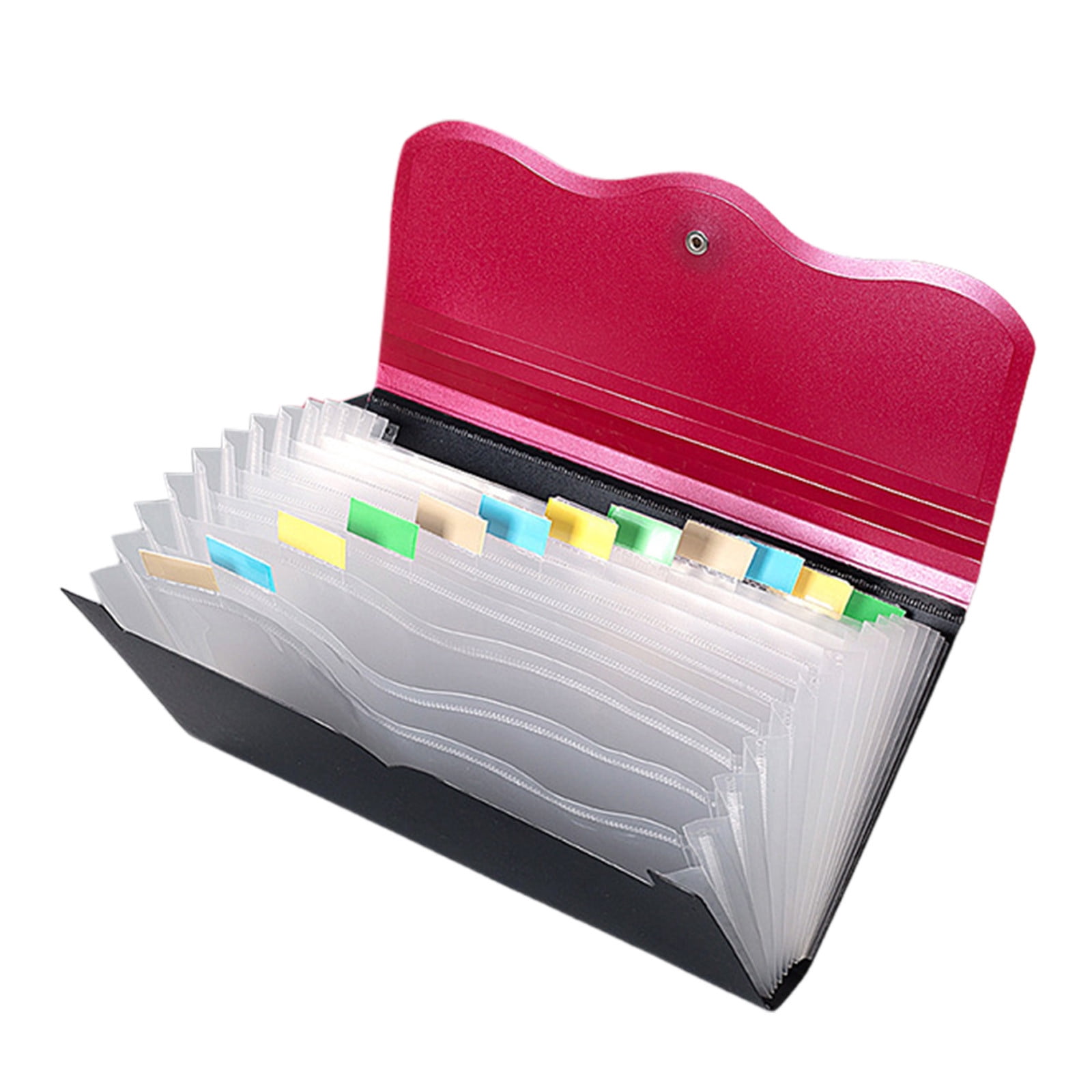 Expandable Receipt Folder B5 Accordion Folder Document Organizer Large ...