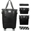 Preferred Nation Versatile Travel Rolling Tote with Wheels, Large Roll ...