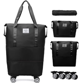 Wheeled Tote Bags for Travel and Shopping in Stylish Designs