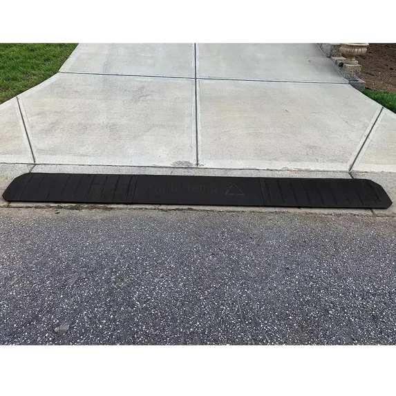Expandable Rubber Curb Ramp 3PCS Threshold Driveway Ramps for SUV Truck ...