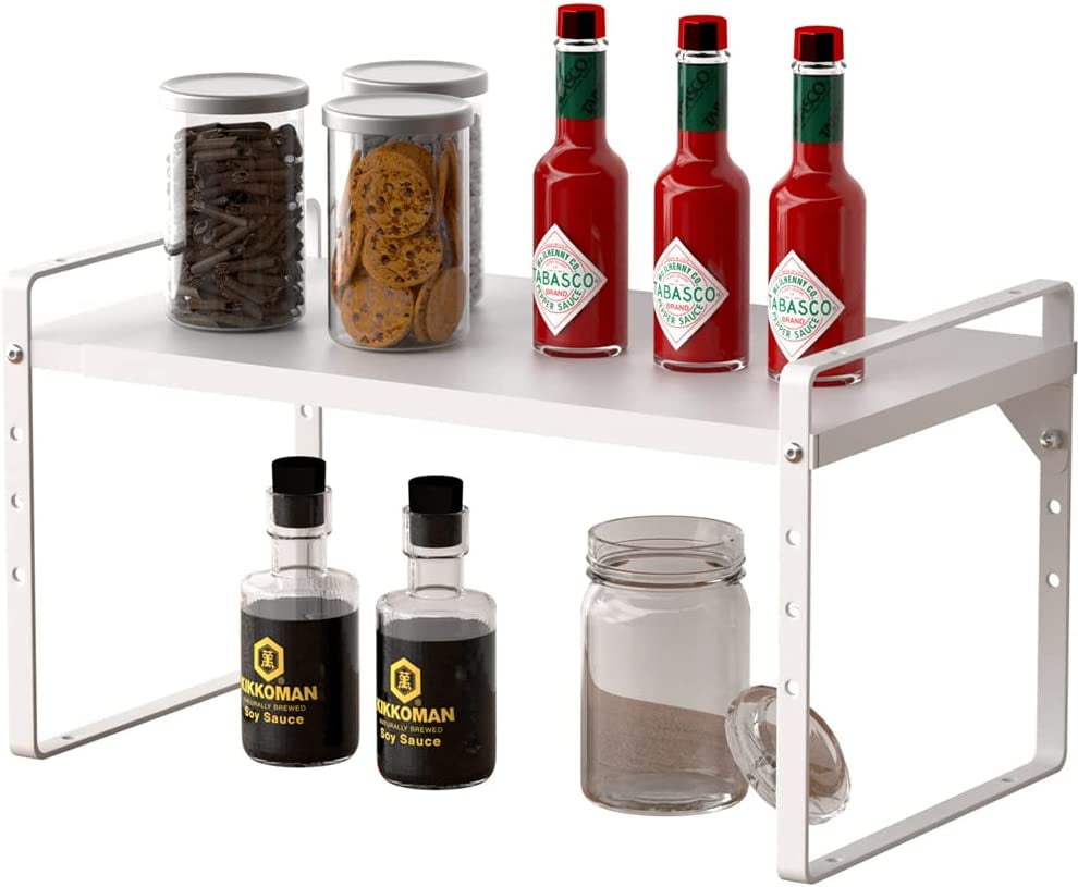 Expandable Shelf Rack Counter Organizer 16.54'' to 27.17'', 10.24 ...