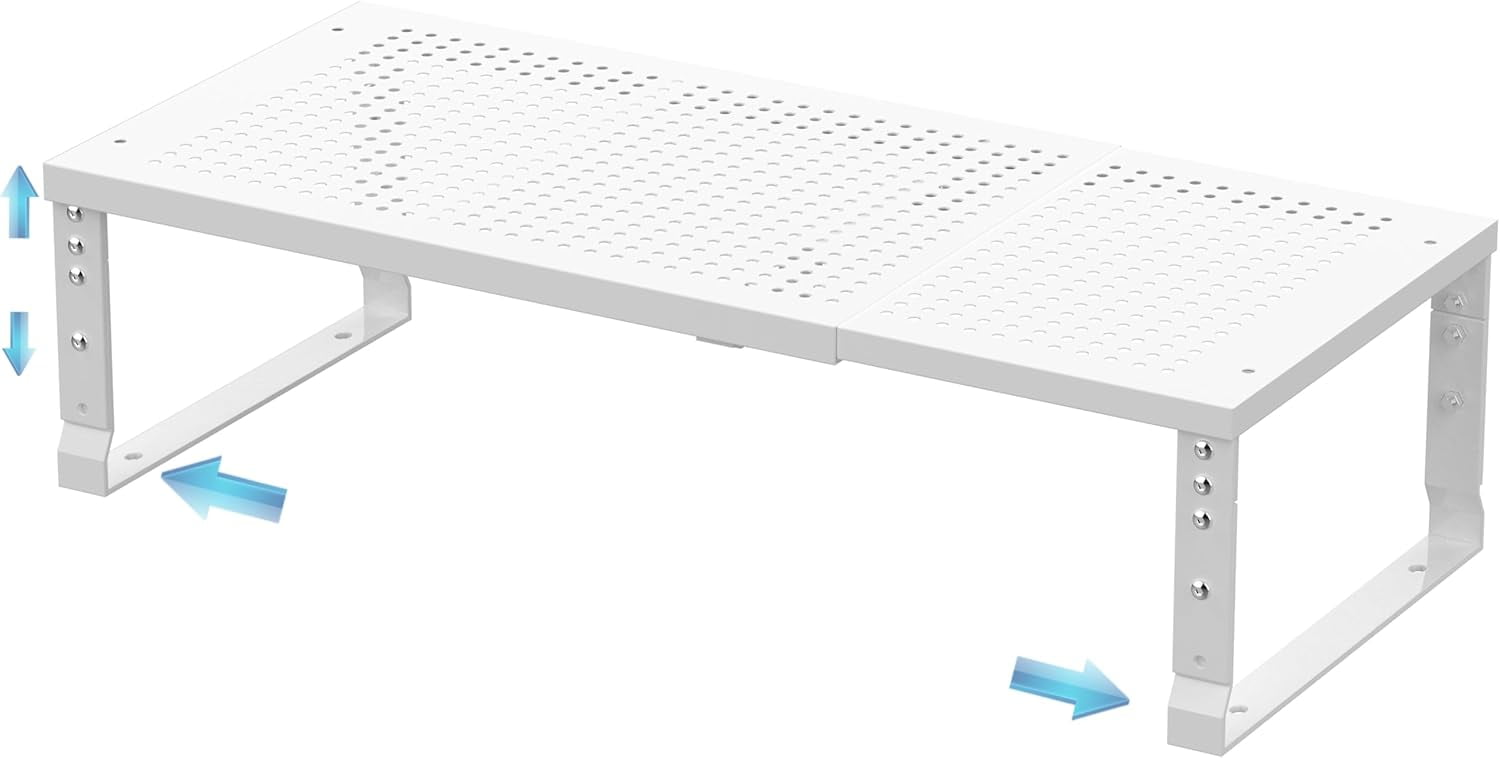 Expandable Spice Rack & Kitchen Cabinet Organizer - Stackable ...