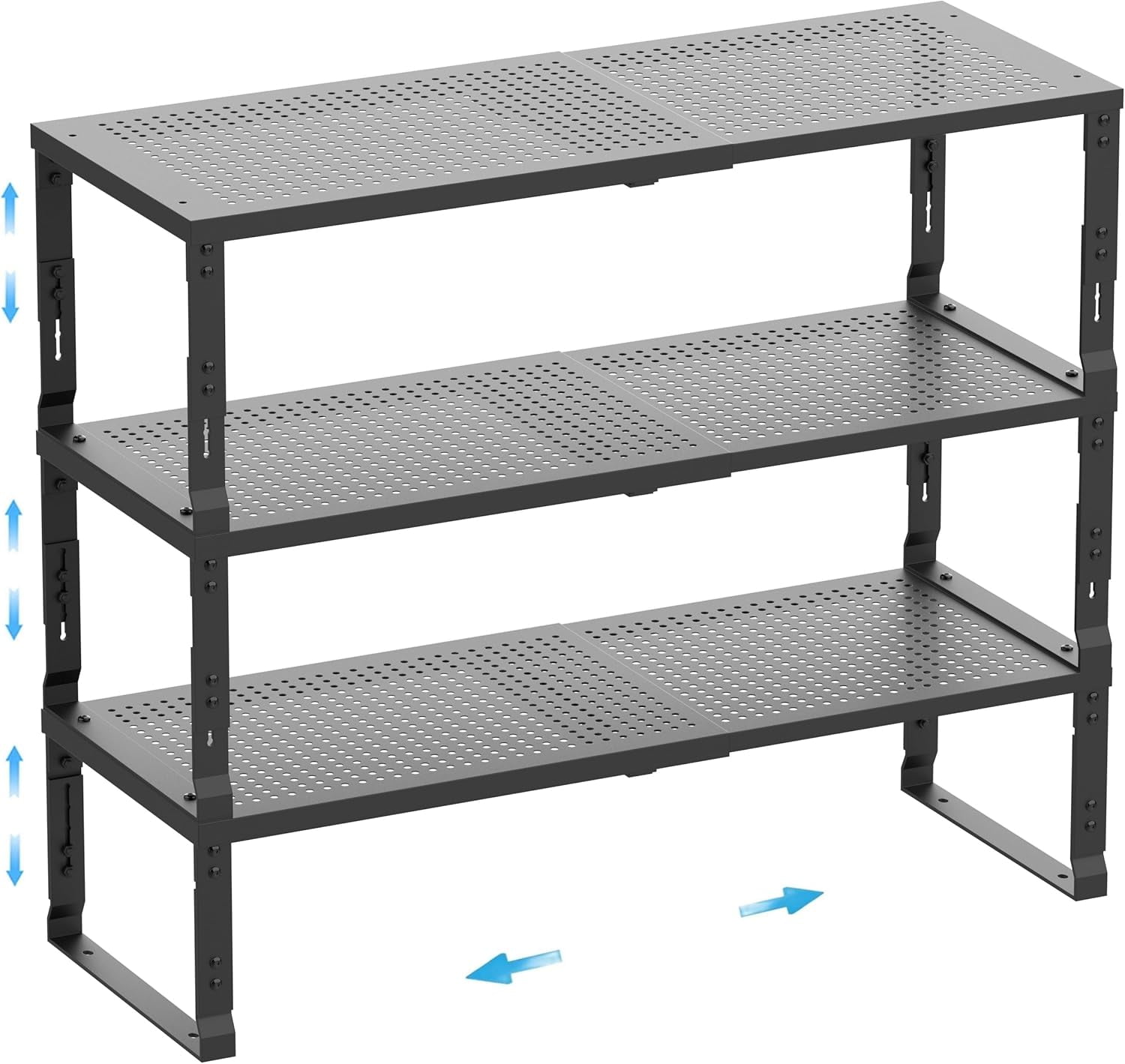 Expandable Spice Rack,Stackable Storage for Cabinet, Multi-Functional ...