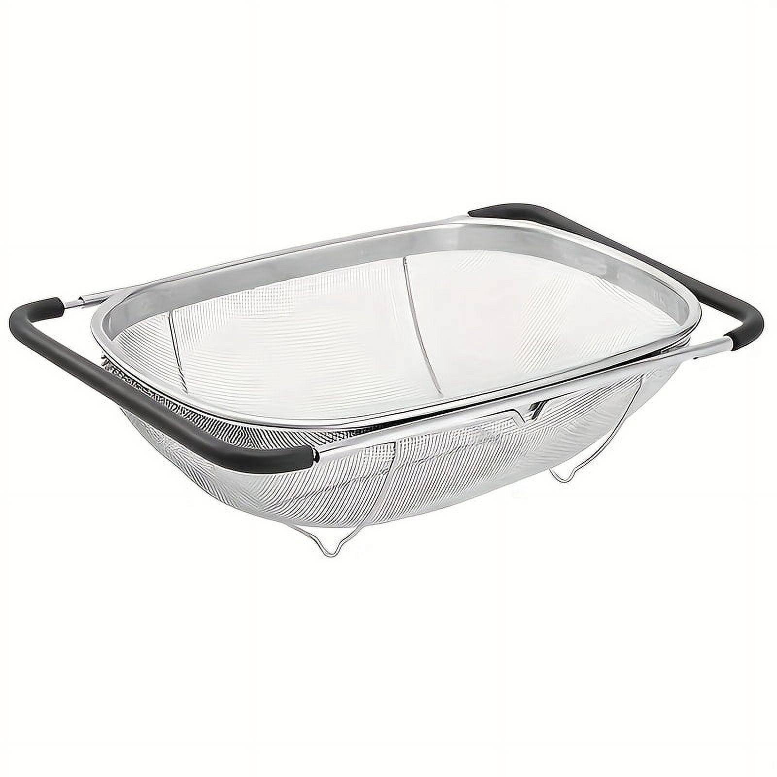 Expandable Stainless Steel Filter with Fine Mesh And Drain Basket ...