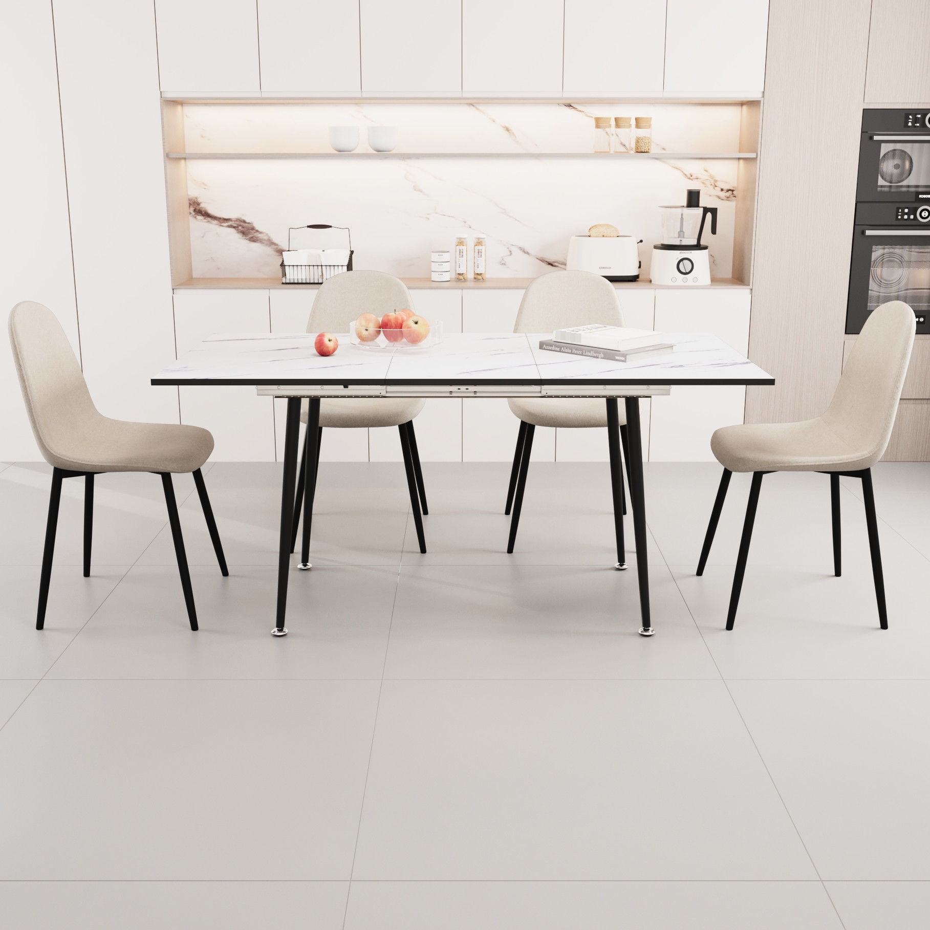Expandable Table Set+Simple Push-Pull Mechanism”-“Changing Seating ...