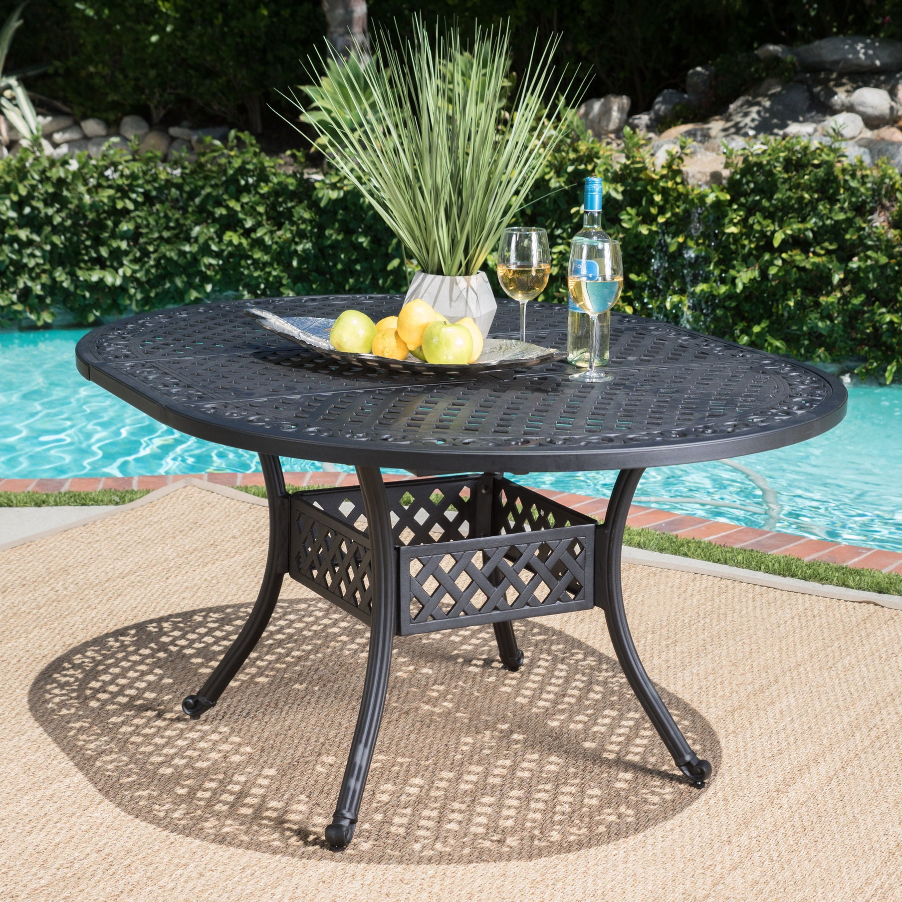 Expandable Table for Patio / Family Dinners / Rain - Through Design ...