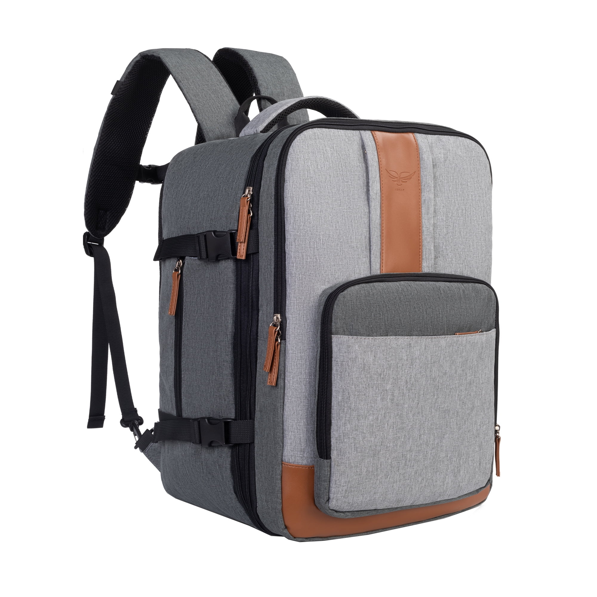 Expandable Travel Backpack Carry on Flight Approved, Large Personal ...