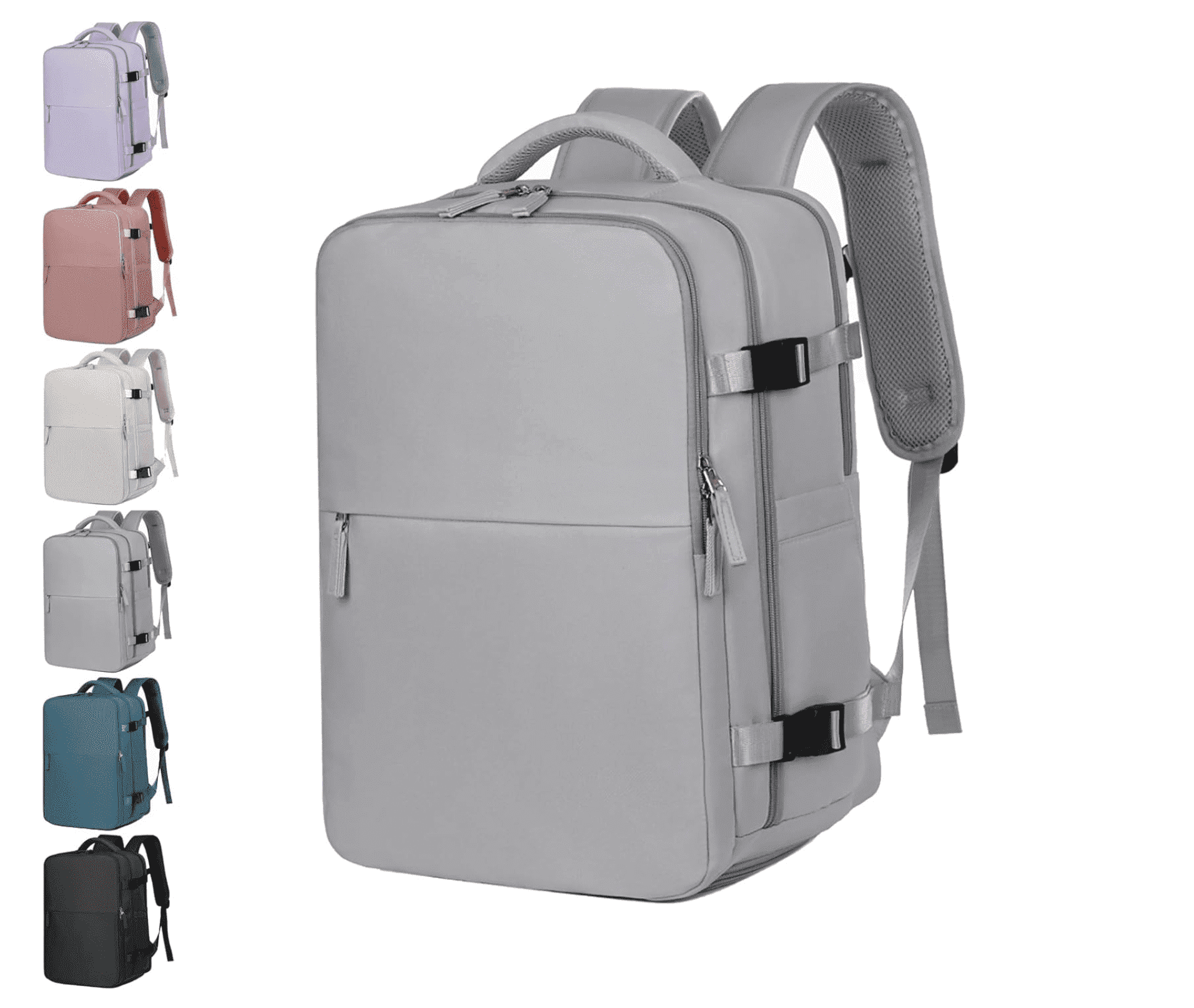 Expandable Travel Laptop Backpack with USB Charging Port, Shoe & Wet ...