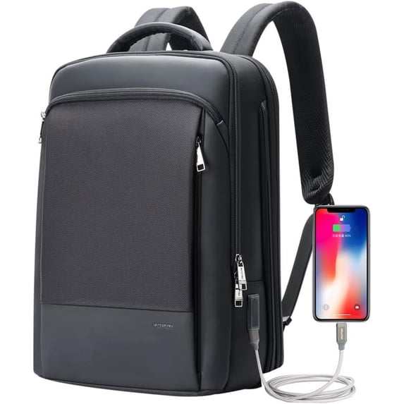 Expandable Travel Professional Men Business Laptop Backpack 15.6 inch ...