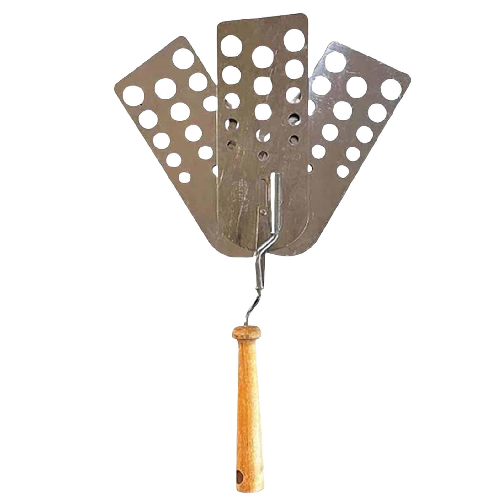 Expandable Triple Spatula for Burgers, Stainless Steel Patty Turner ...