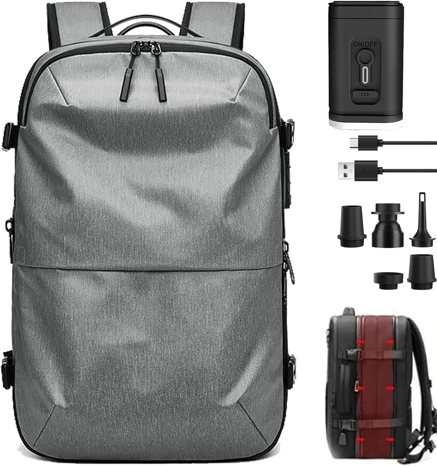 Expandable Vacpack Backpack,Vac Pack Backpack, alepeak vacuum backpack ...