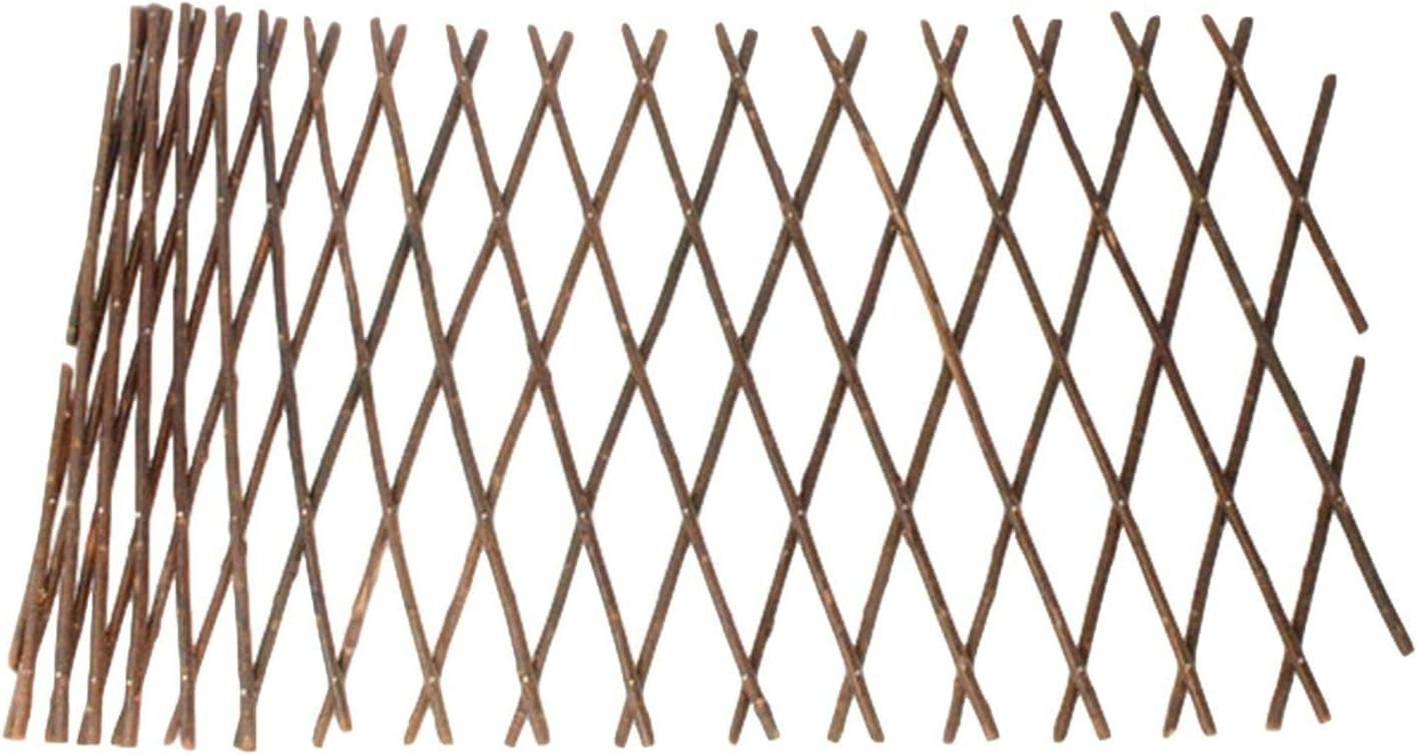 Expandable Wooden Garden Trellis Retractable Lattice Screen for Dogs ...