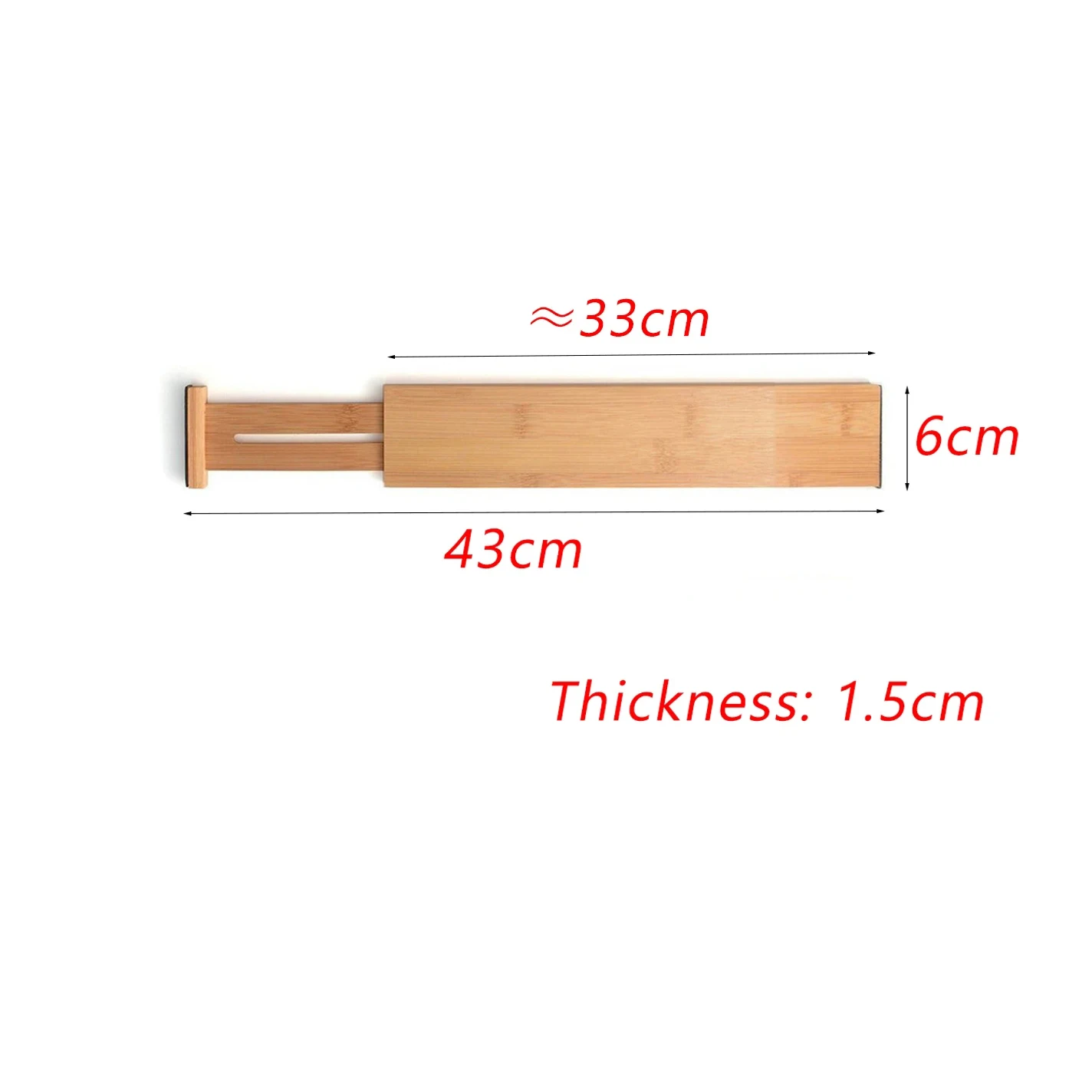 Expandable bamboo strip, bamboo drawer partition, expandable drawer ...