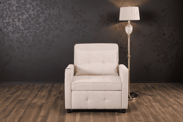 Expandable seat bed, pull-out sleeping chair bed with USB port, side ...