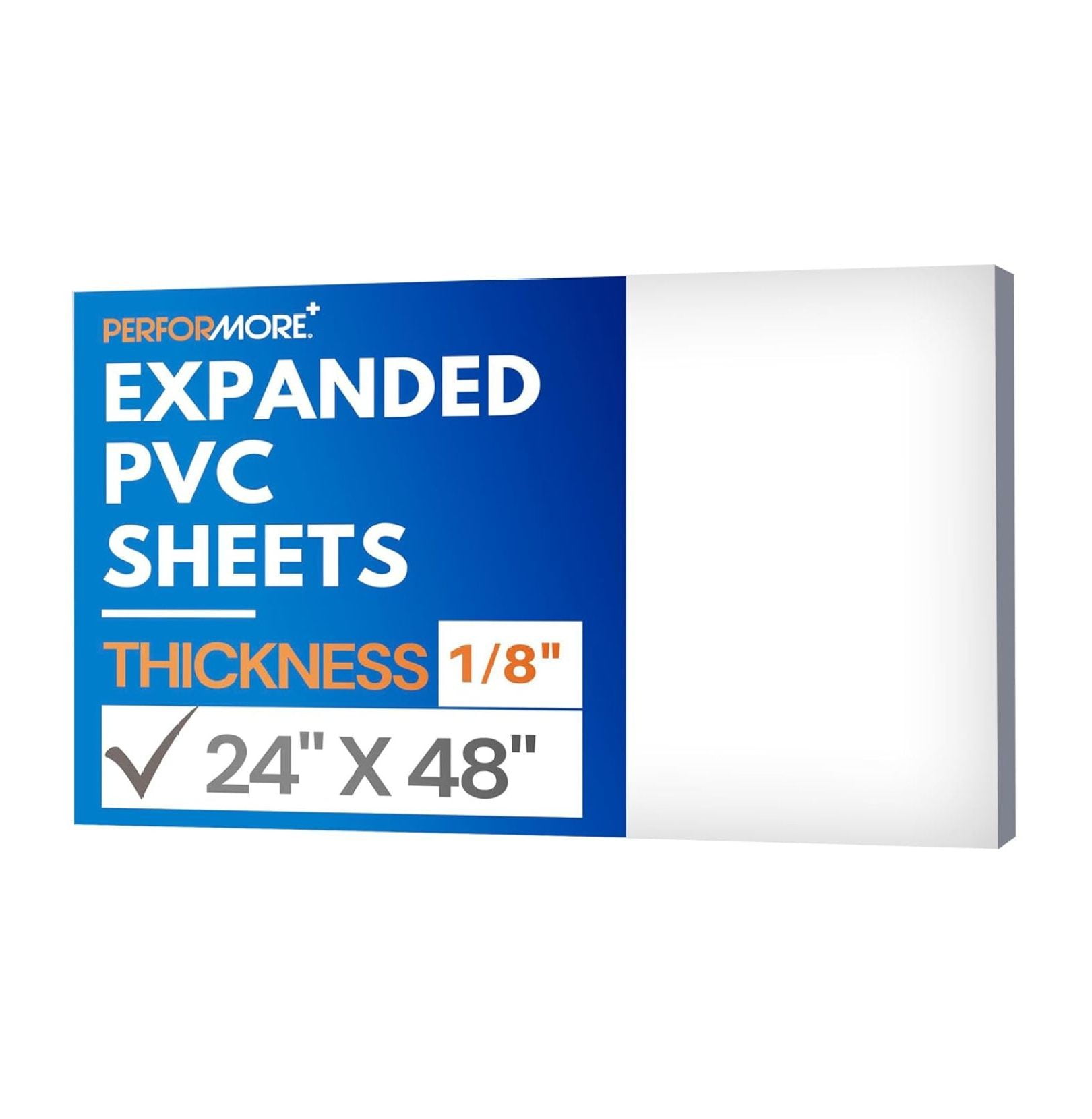 Expanded PVC Sheet – Lightweight Rigid Foam – 3mm (1/8 inch) – 24 x ...