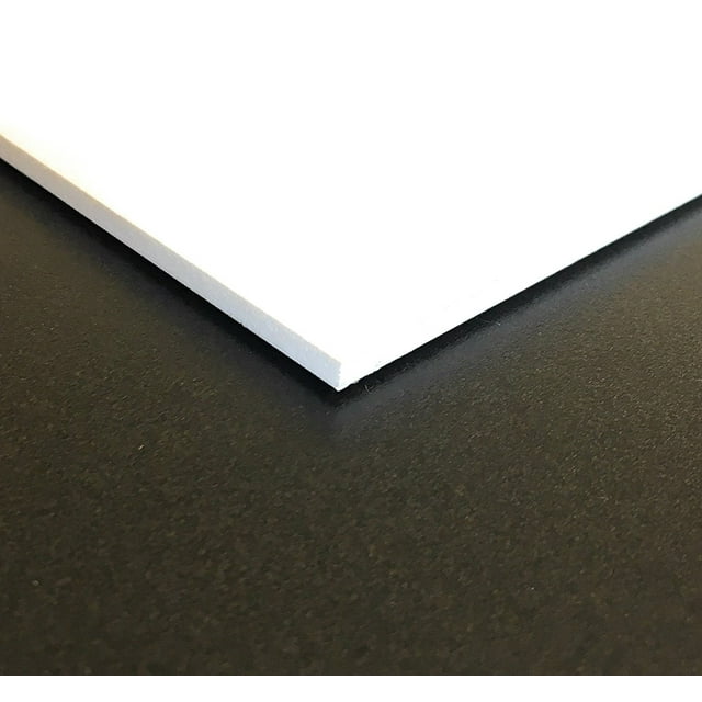 Expanded PVC Sheet–Lightweight Rigid Foam–6mm (1/4 inch) 24 x 48 Inches ...