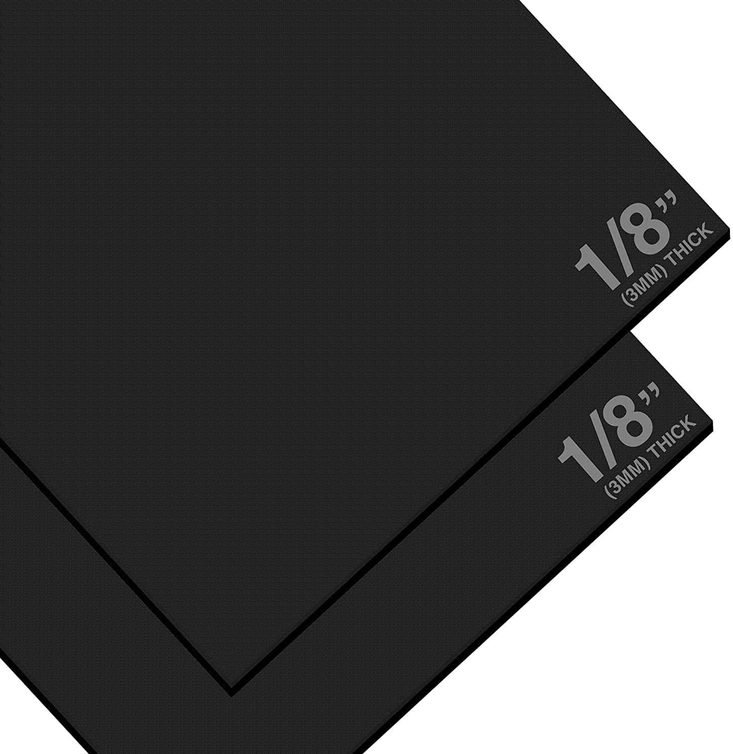 Expanded PVC Sheet Lightweight Rigid Foam, Durable 3mm (1/8 Inch) 24 x ...