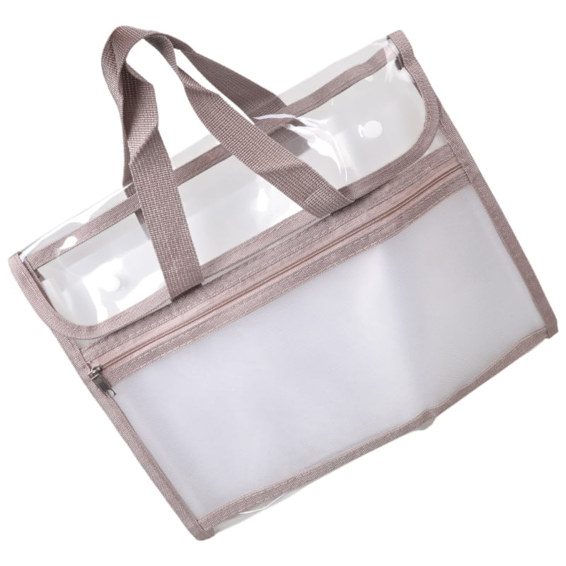 Expanding Document Organiser Folder Water Resistant Clear PVC Document ...
