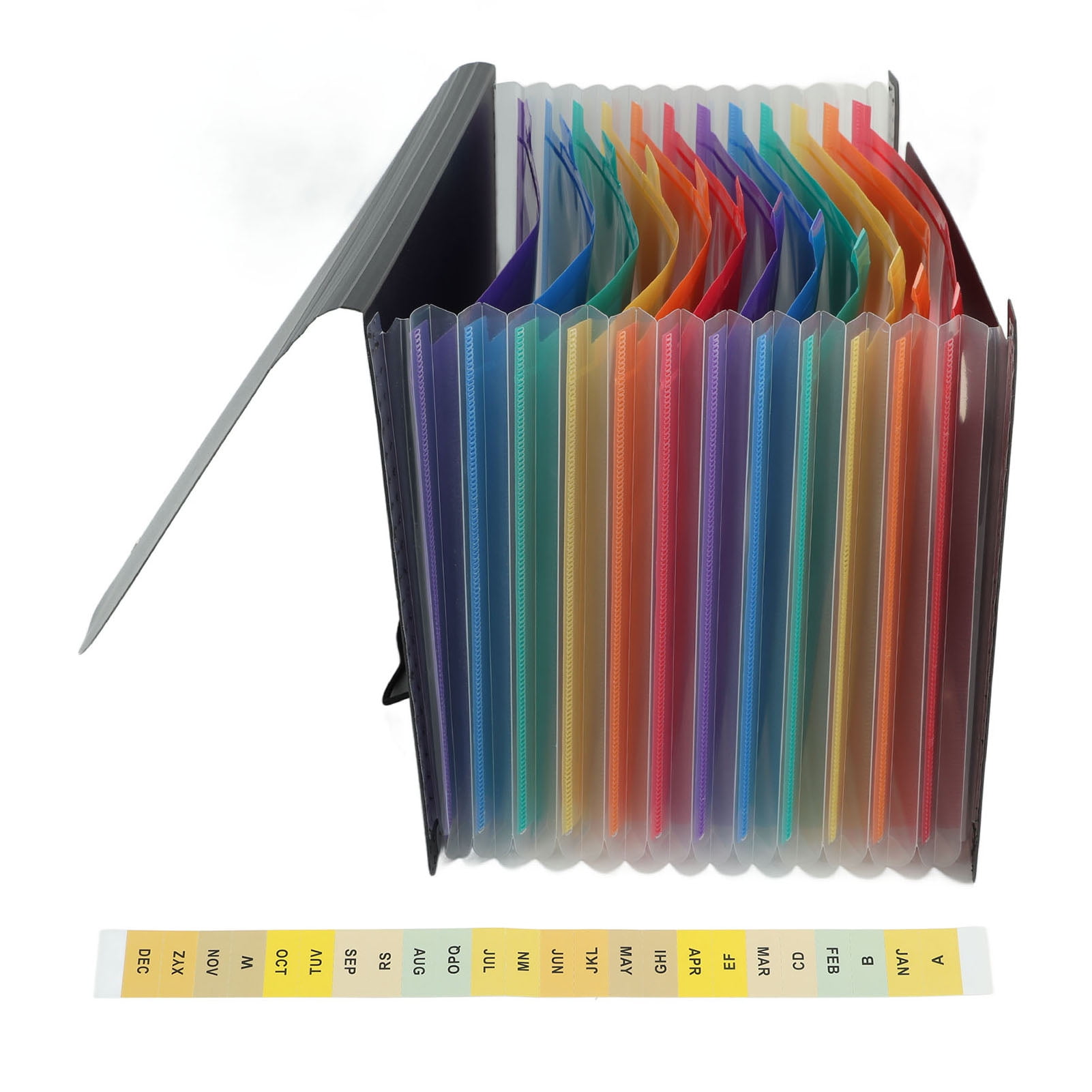 Expanding File Folder 12 Pockets A4 Size Monthly Bill Receipt Documents ...